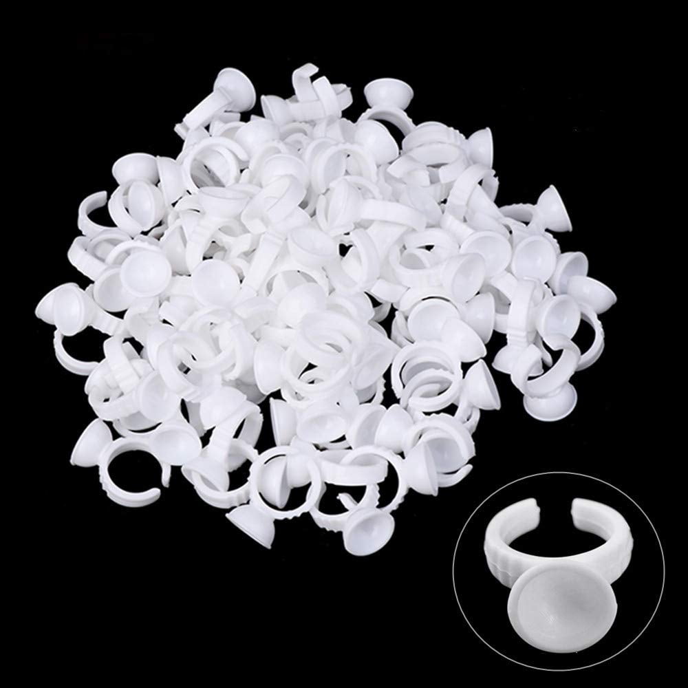 Pigment Rings - 300PCS Tattoo Ink Rings Cups Disposable Makeup Rings ...