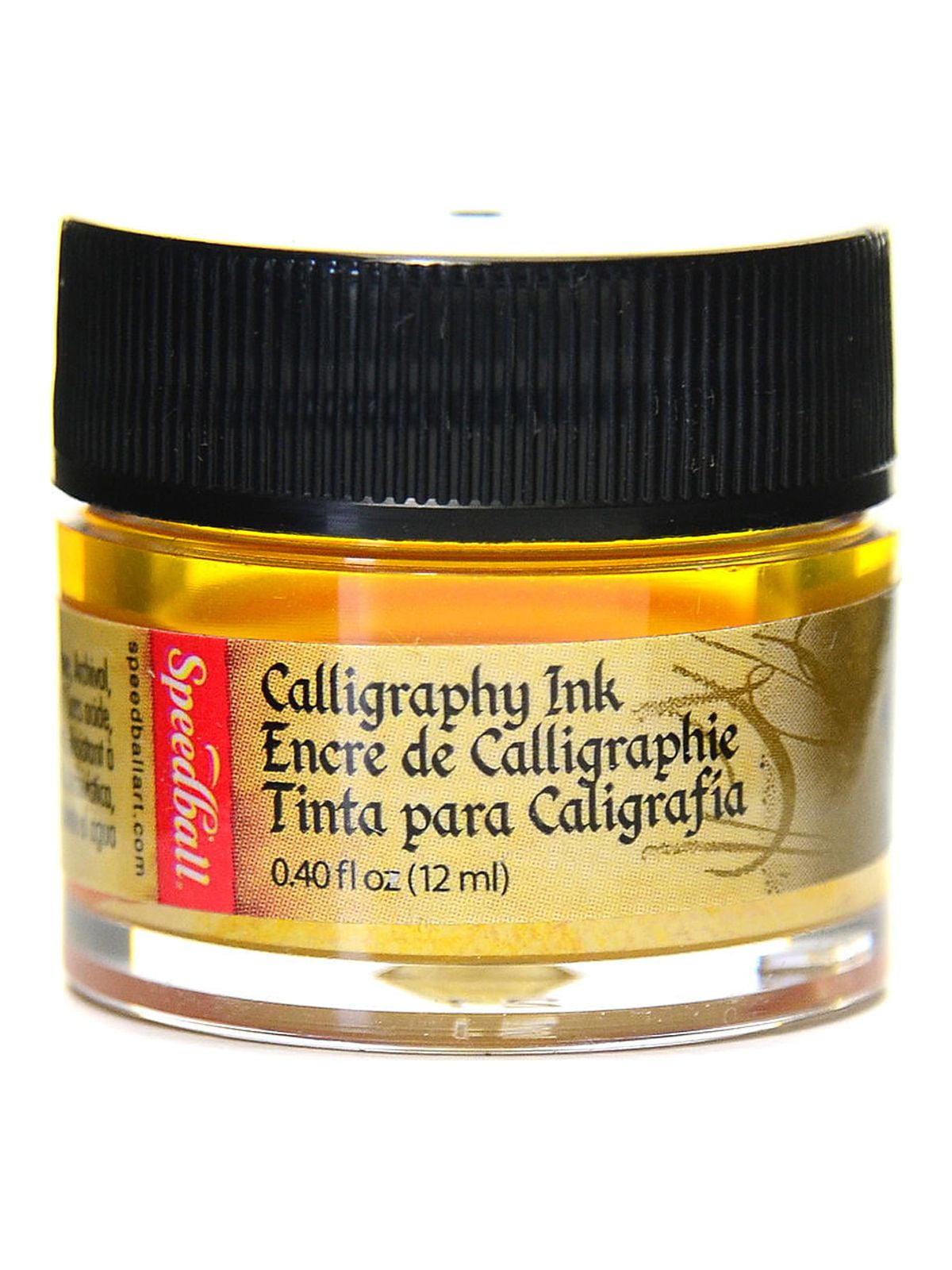 Pigmented Acrylic Ink metallic gold, 12 ml (.50 oz) (pack of 6 ...