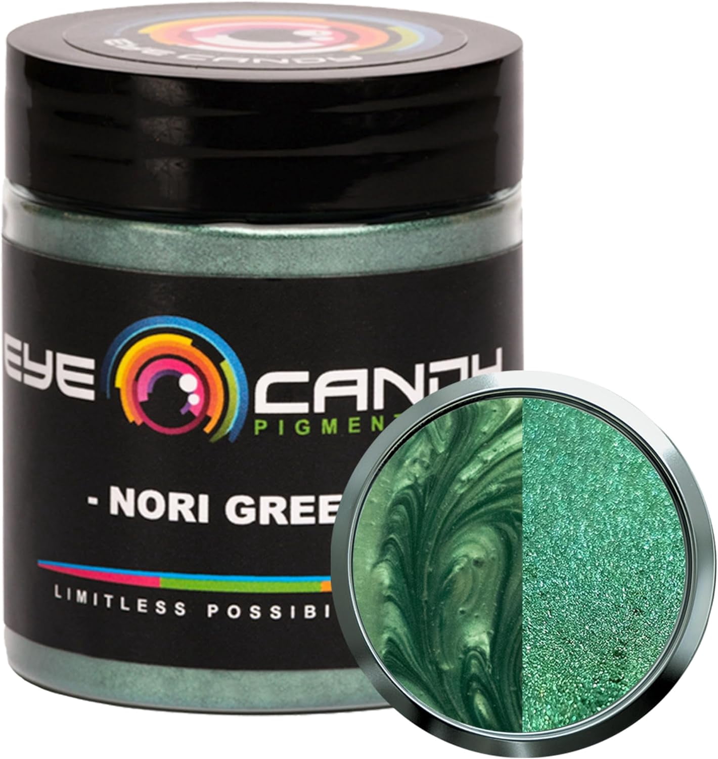 Pigments Premium een Mica Powder - Nori een (25) - for Epoxy, Resin ...