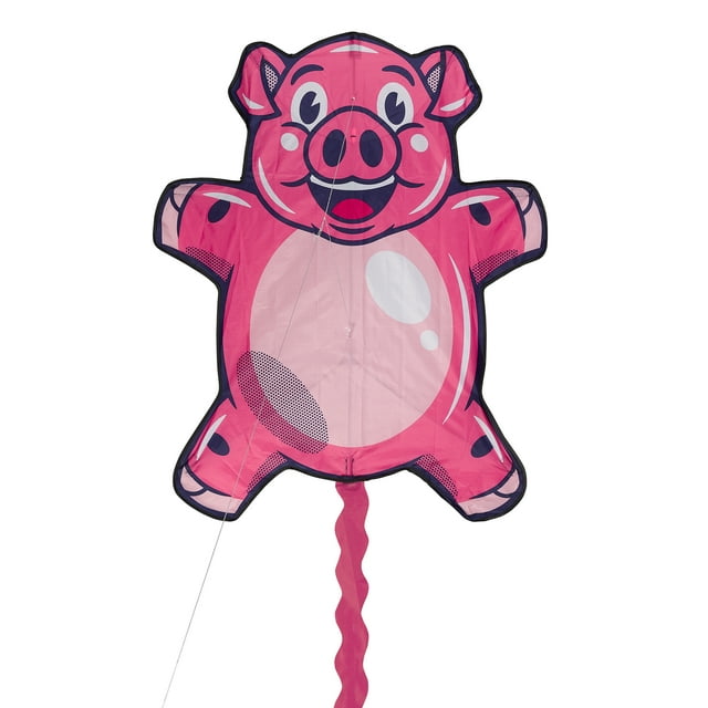 Pigs Can Fly! Children's Novelty Pig Kite with Carry Bag - Walmart.com
