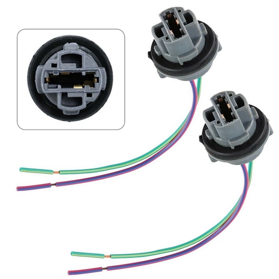 Pigtail Wire Female Socket 7440 Two Harness Front Turn Signal Light ...