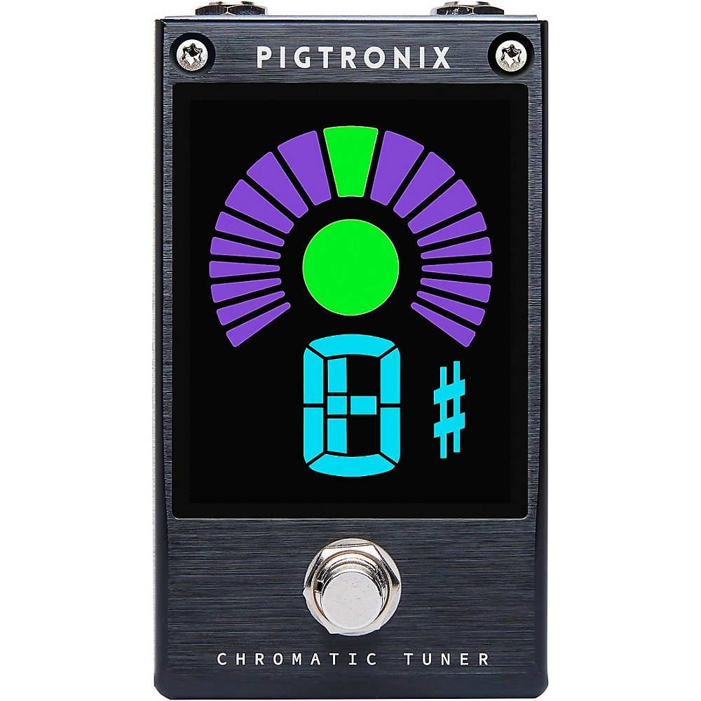 Pigtronix 2NR Chromatic Pedal Tuner Black - Walmart.com