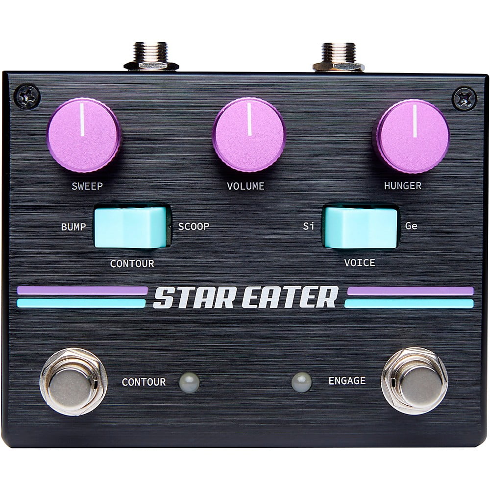 Pigtronix Star Eater Analog Fuzz Effects Pedal Black - Walmart.com