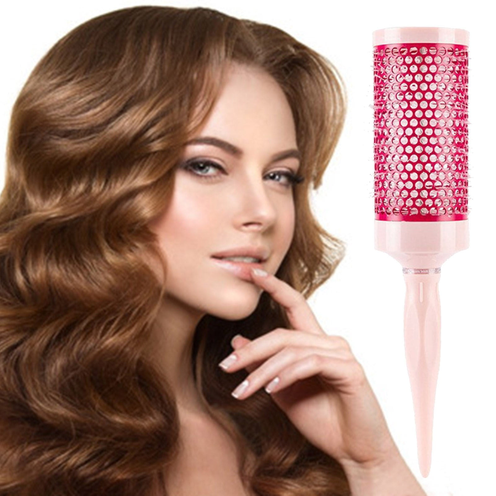 Piink Curl Brush Curl With Prongs Define Styling Brush Curl Clumping ... Piink Curl Brush Curl With Prongs Define Styling Brush Curl Clumping ...
