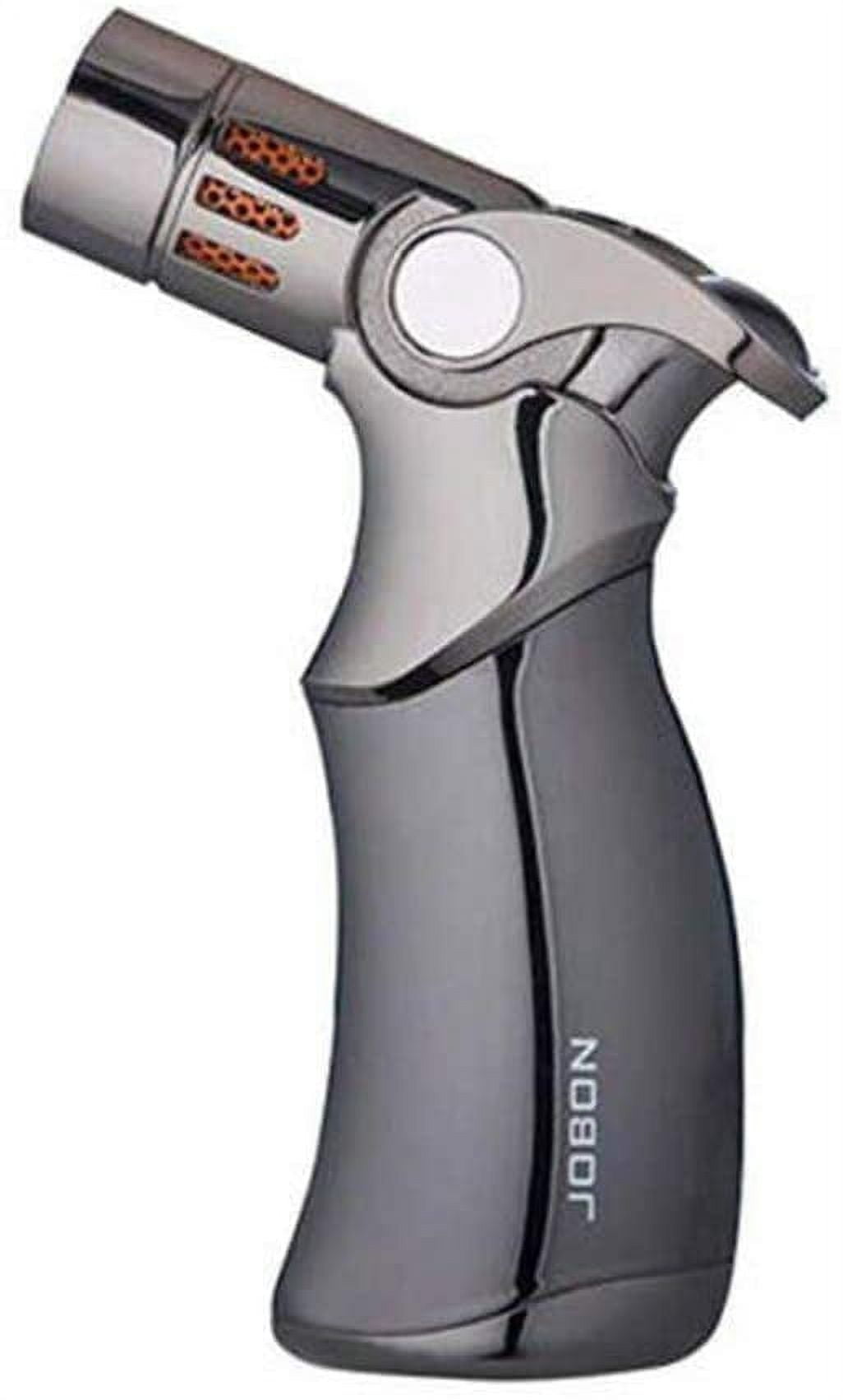 Piioket Windproof Luxury 4 Nozzles Quad Jet Torch Lighter Elegant Four ...