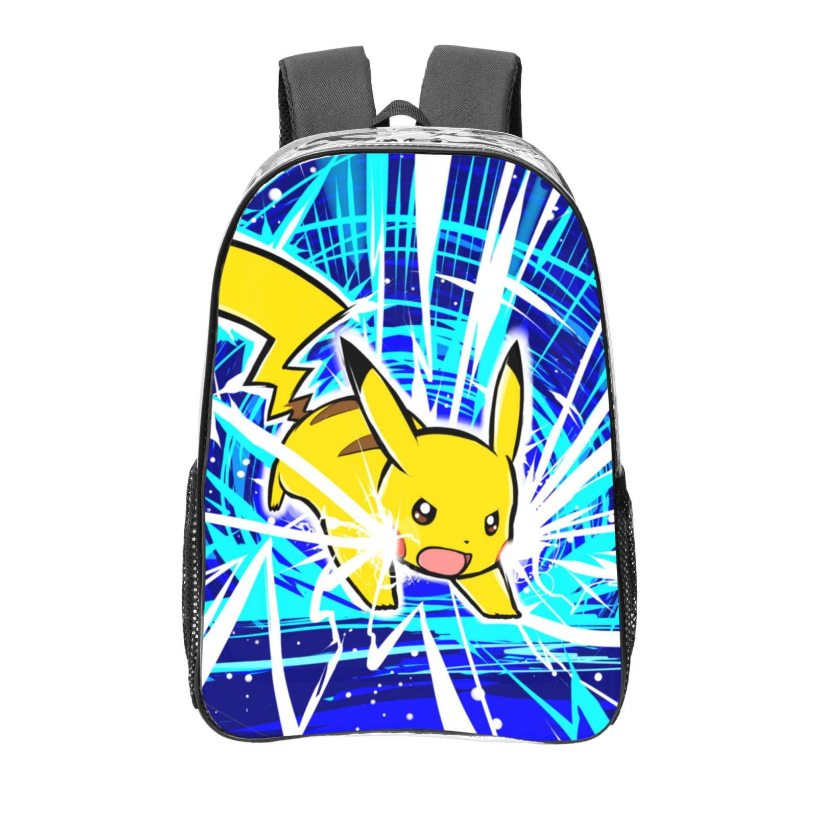Pik_Achu Transparent Backpack Pvc Plastic Material Ruggedly Reinforced ...