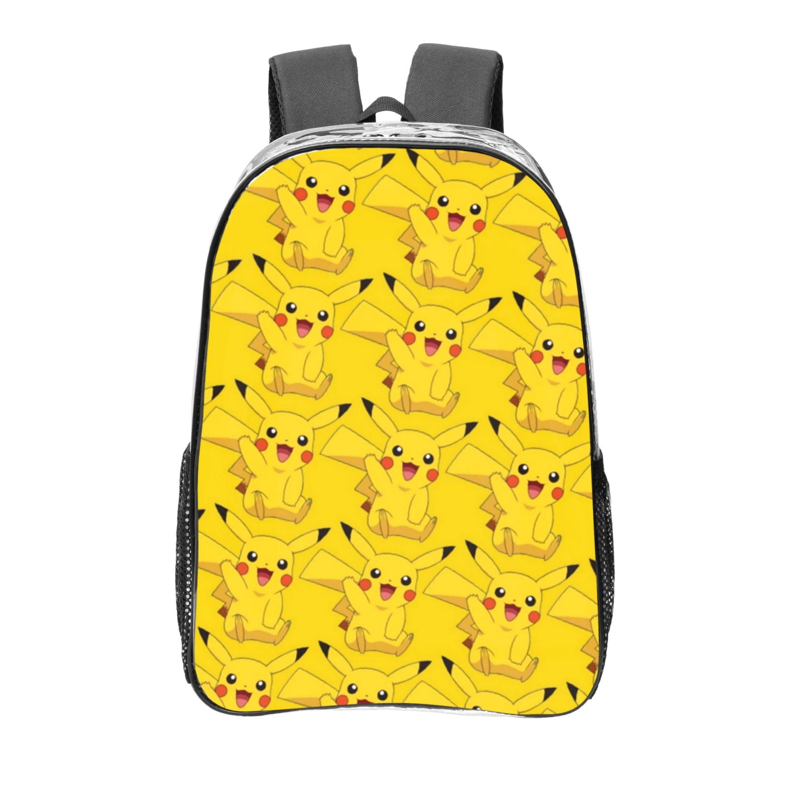 Pik_Achu Transparent Backpack Pvc Plastic Material Ruggedly Reinforced ...