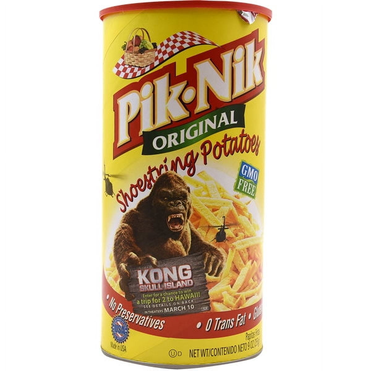 Pik-nik Original Shoestring Potatoes 9 Oz. (pack Of 2) - Walmart.com