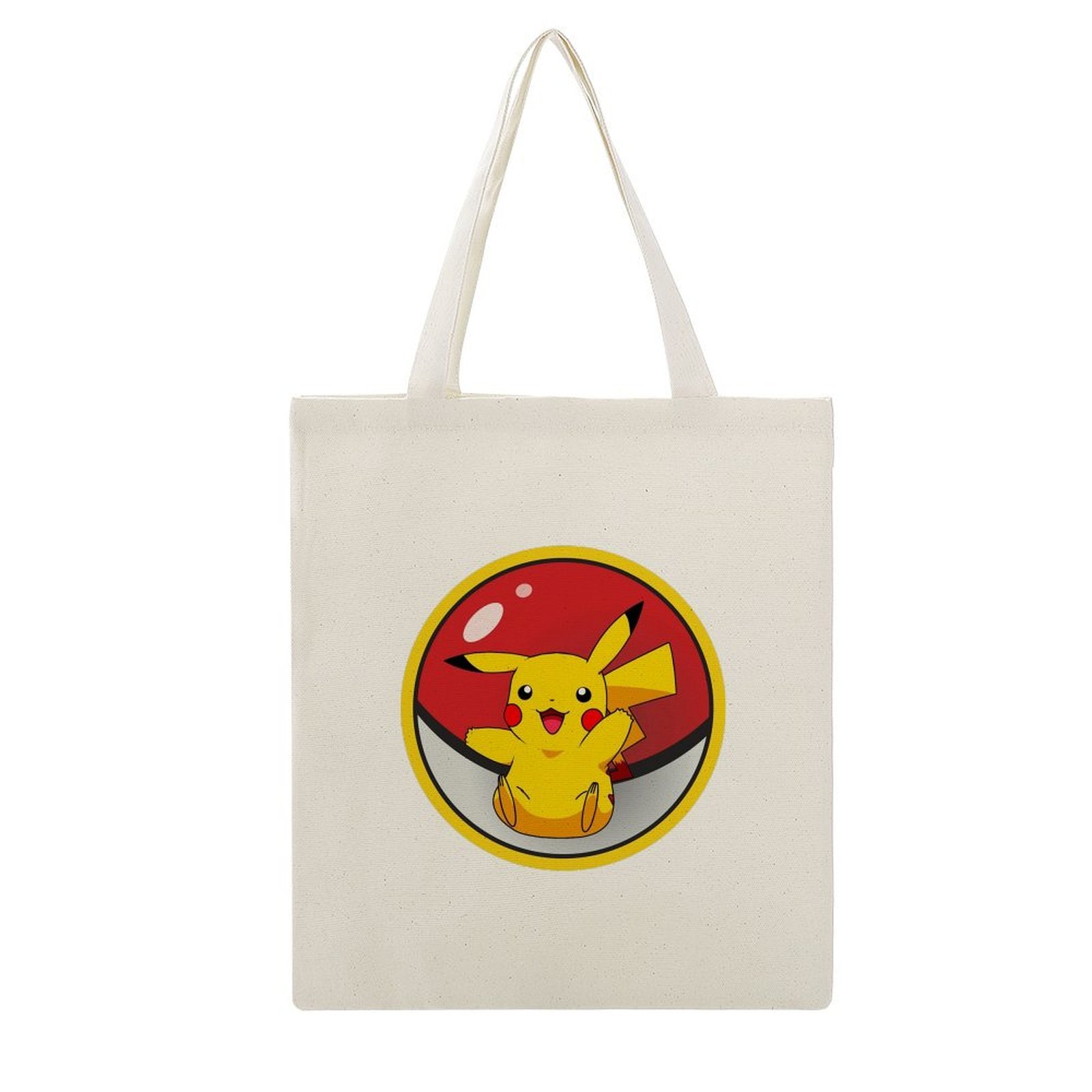 Pika Likes Bals Reusable Canvas Tote Bag Cloth Cotton Bags for Shopping ...
