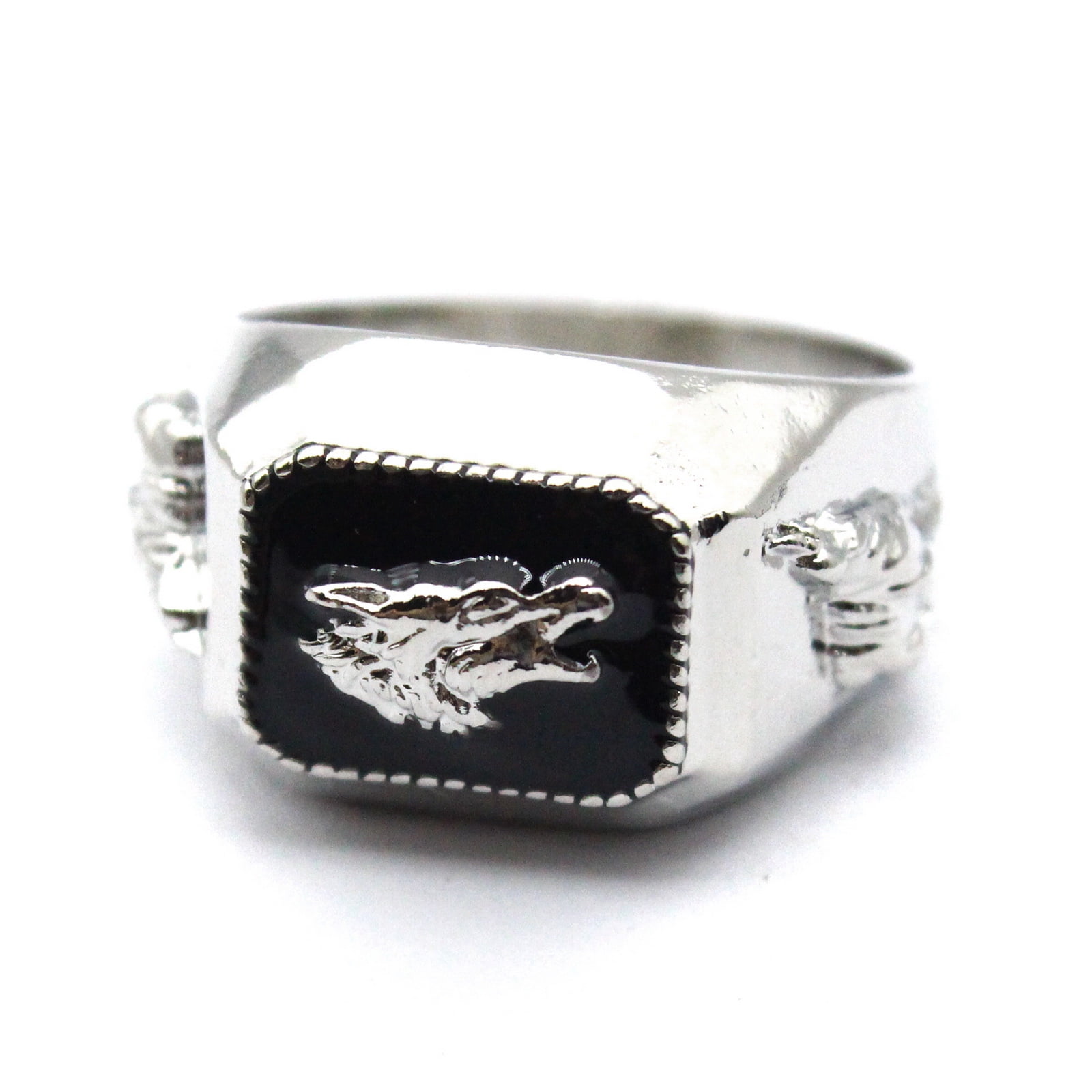 PikaLF Howling Wolf Ring for Men, Retro Wolf Totem Rings, Norse Viking ...