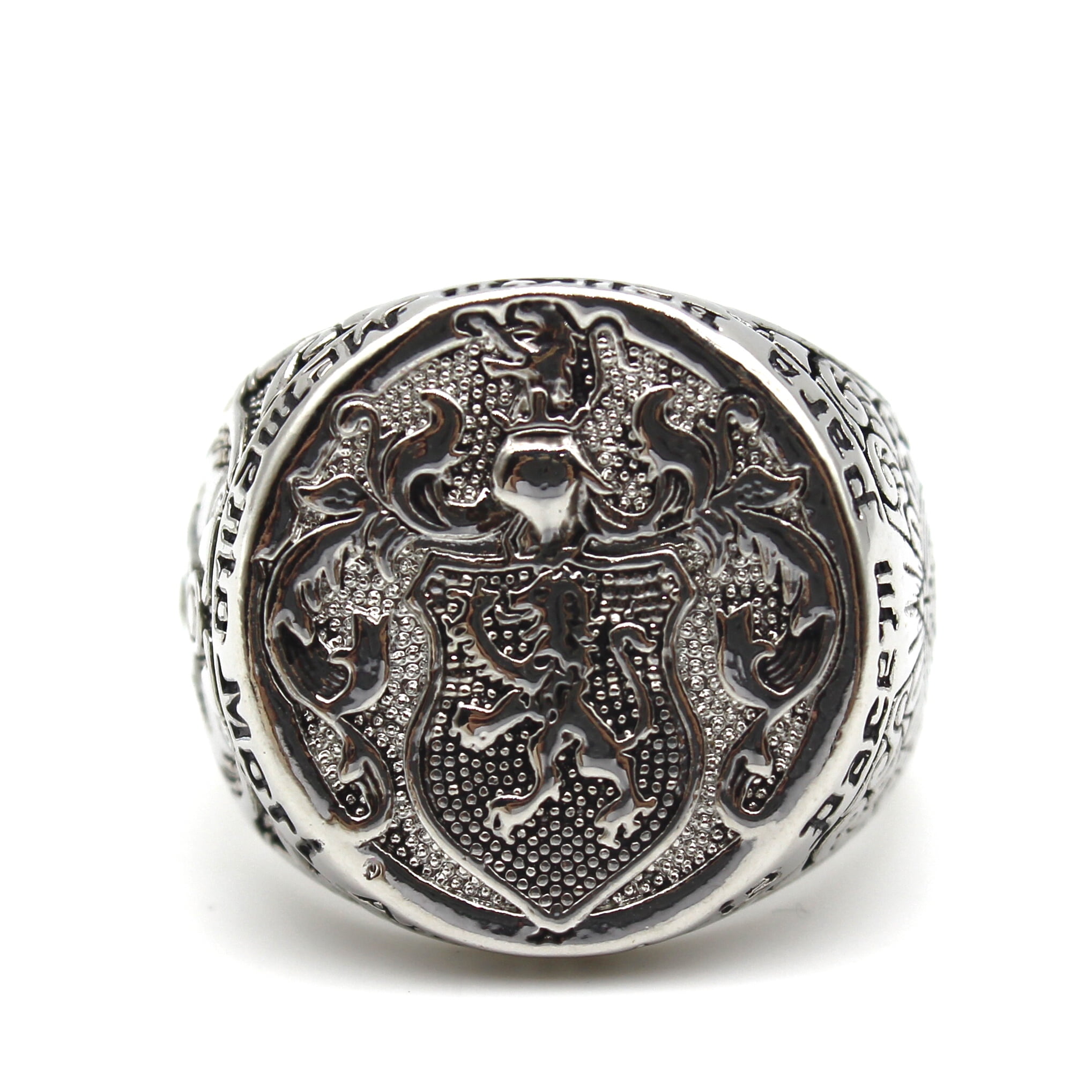 PikaLF Lion Ring for Men, Norse Viking Lion Head Ring, Hip Hop Lion ...