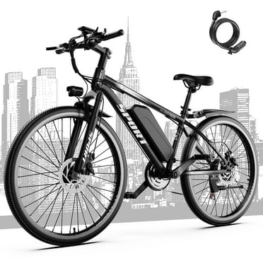 HOVSCO HovScout Electric Bike, 750W 26" Full Suspension Fat Tire Ebike for Adults, 28mph Top ...