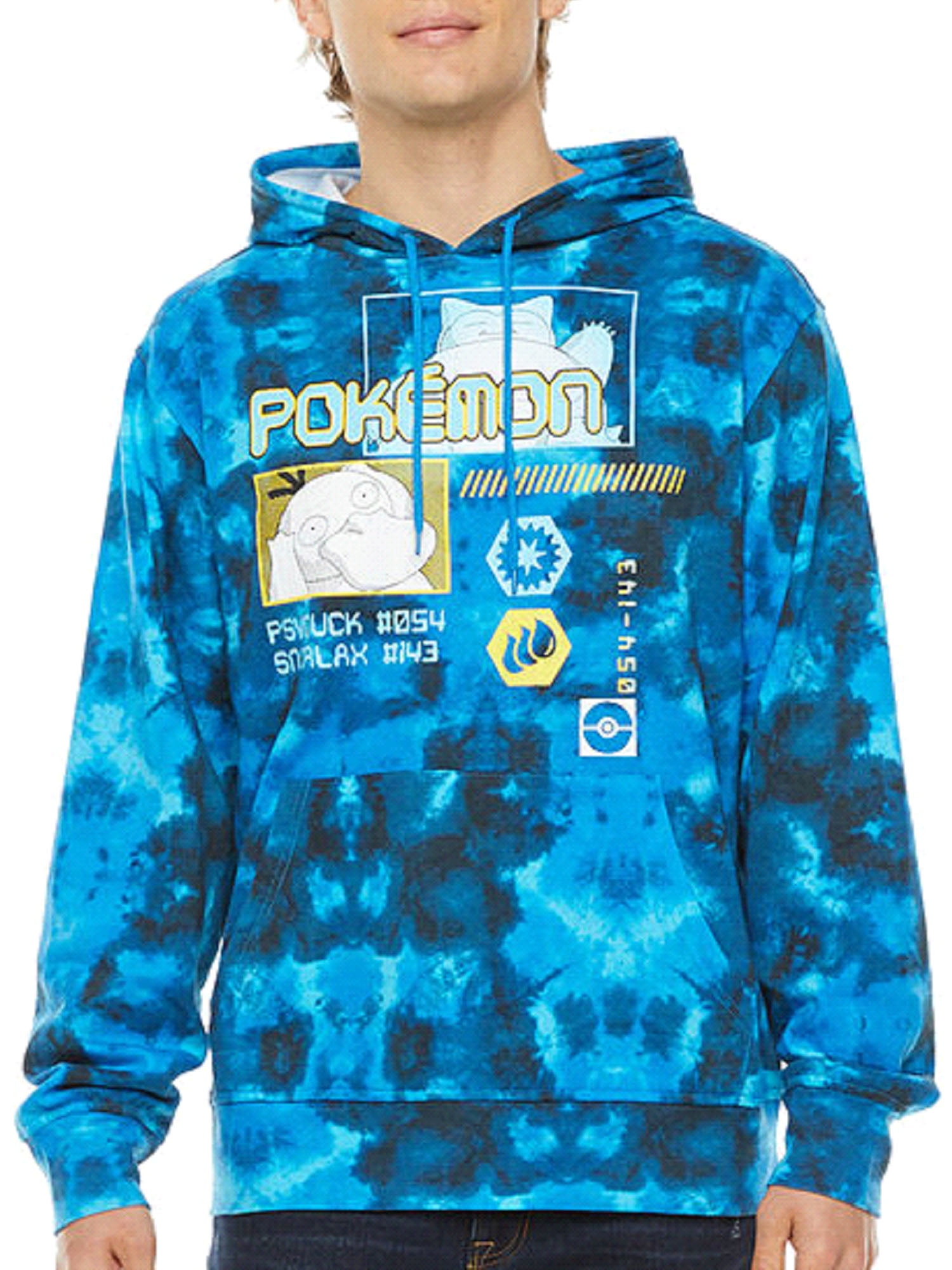 Pikachu 25th Anniversary Men's Tie-Dye Pokemon Hoodie (Small) - Walmart.com