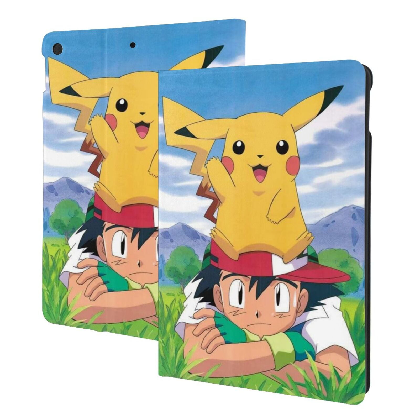 Pikachu And Ash365 Kawaii Cute 3d Design Ipad Case Soft Covers For Boys ...