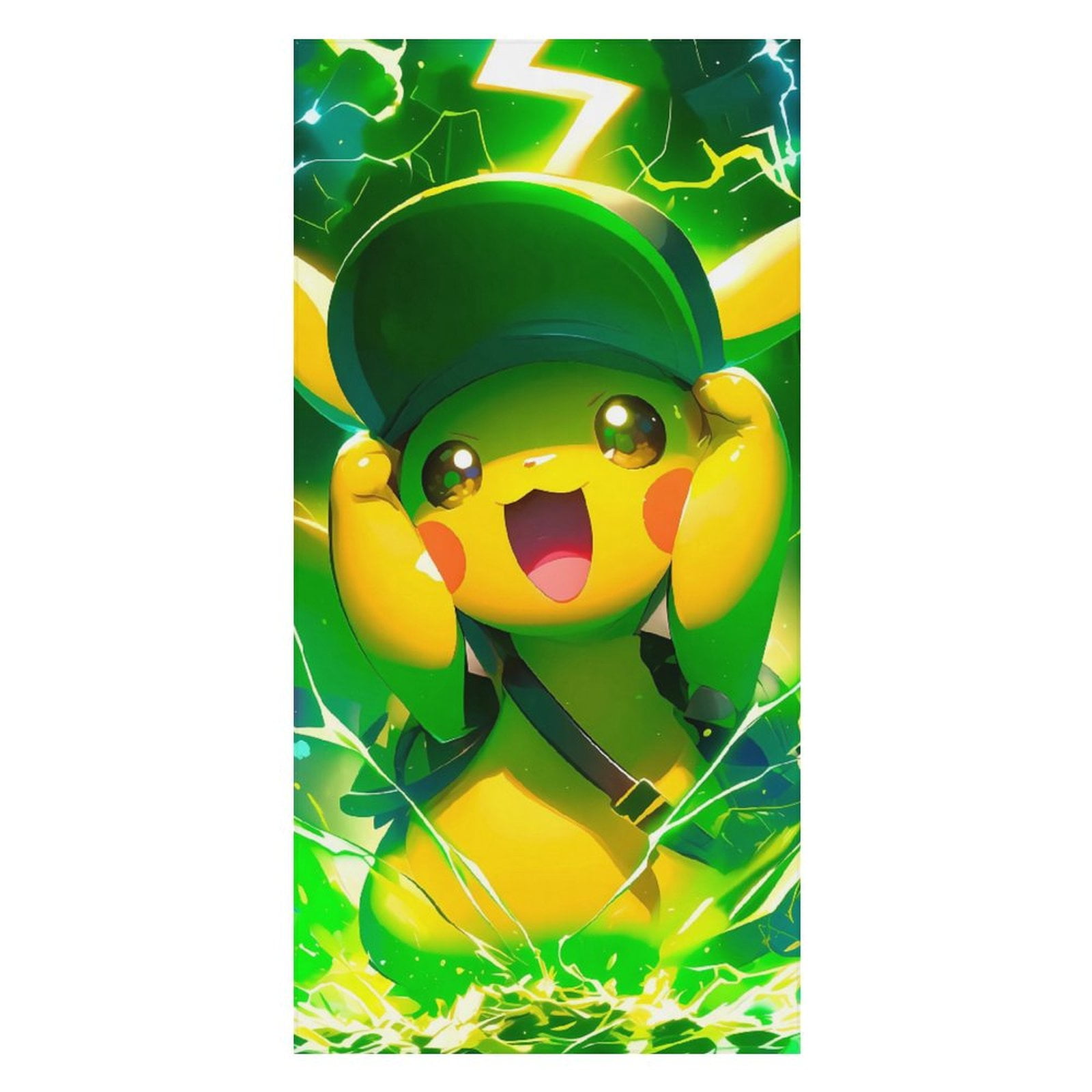 Pikachu Bath Towels Super Soft Bath, Pool, Beach Towel Lightweight Bath ...