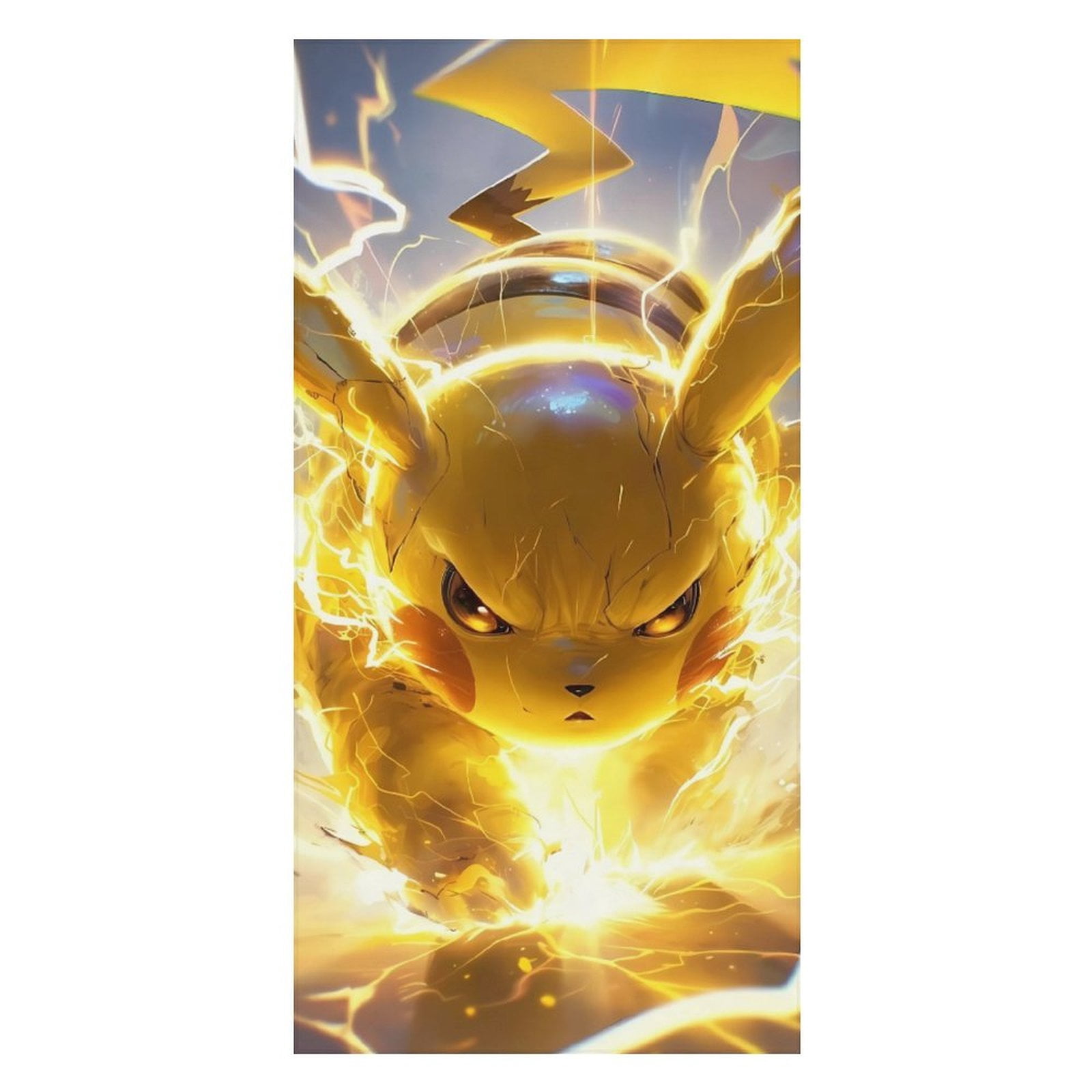 Pikachu Bath Towels Super Soft Bath, Pool, Beach Towel Lightweight Bath ...