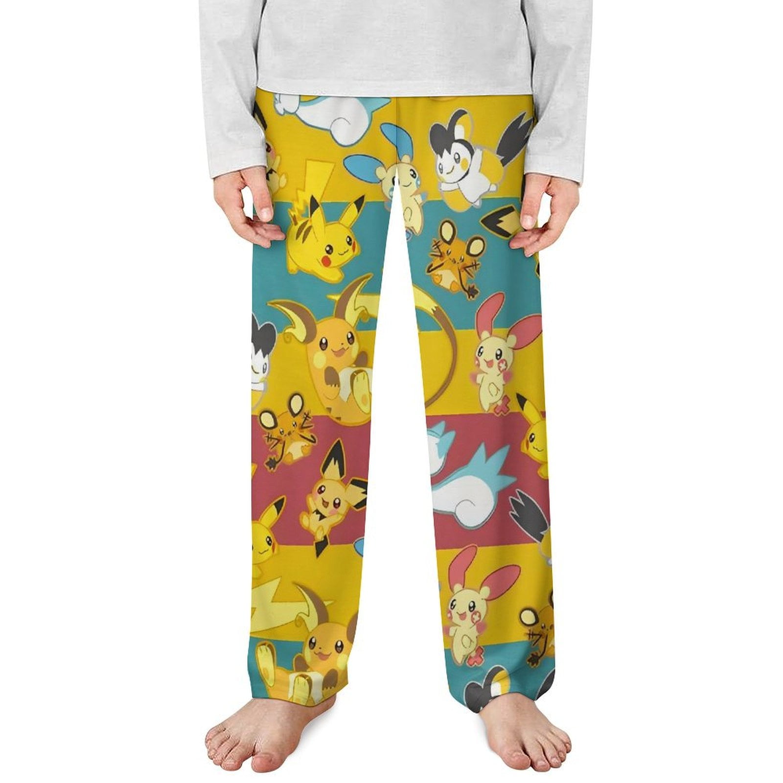 Pikachu Boys Cartoon Straight Pajama Pants 100CM - Walmart.com