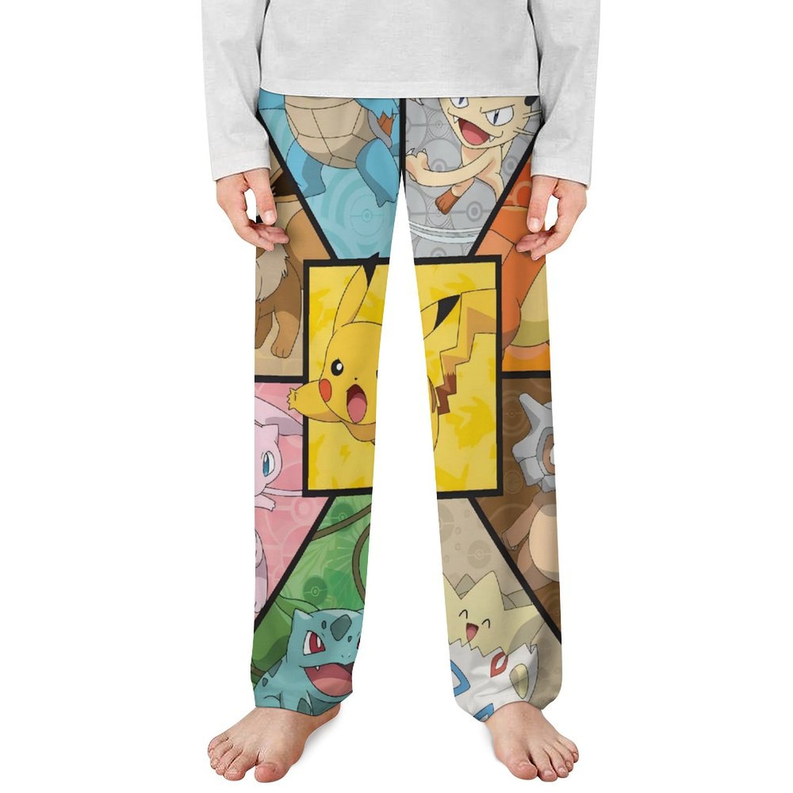 Pikachu Boys Cartoon Straight Pajama Pants 100CM - Walmart.com