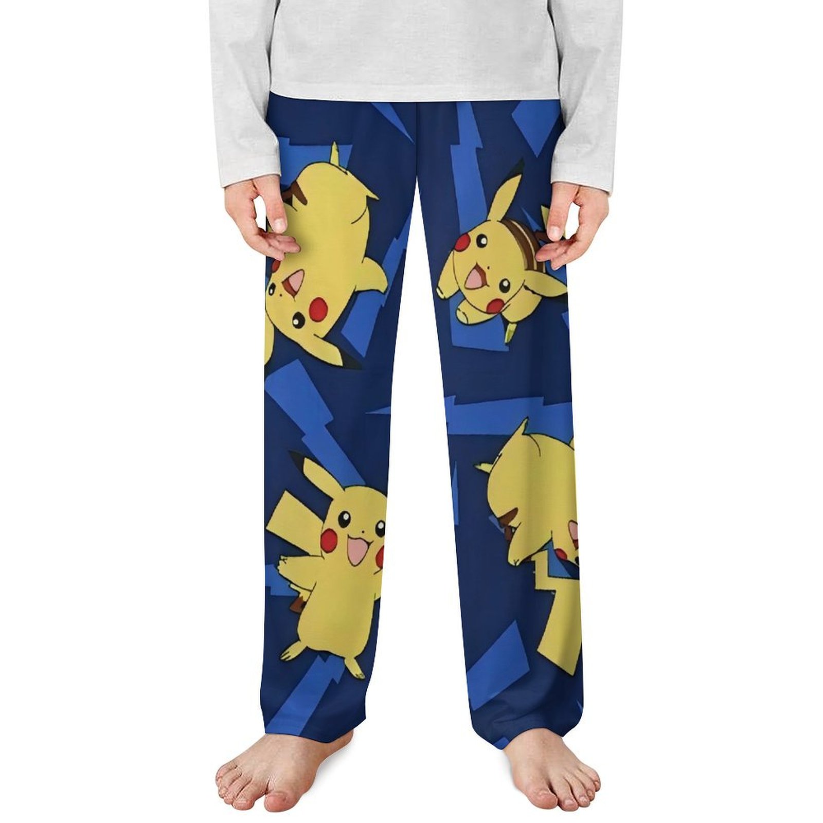 Pikachu Boys Cartoon Straight Pajama Pants 150CM - Walmart.com