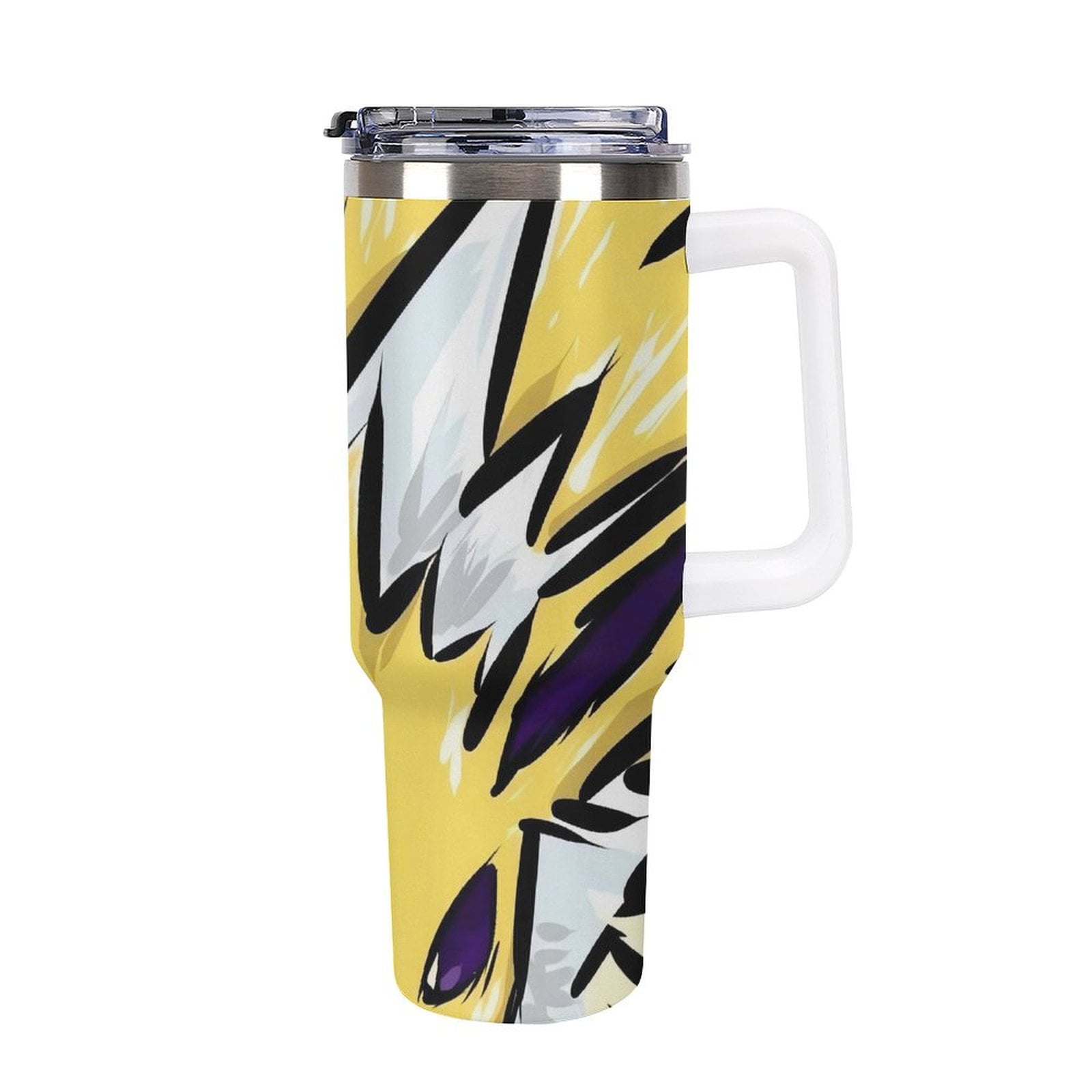 Pikachu Car Cup Stainless Steel Thermos Cup with Handle 40oz - Walmart.com