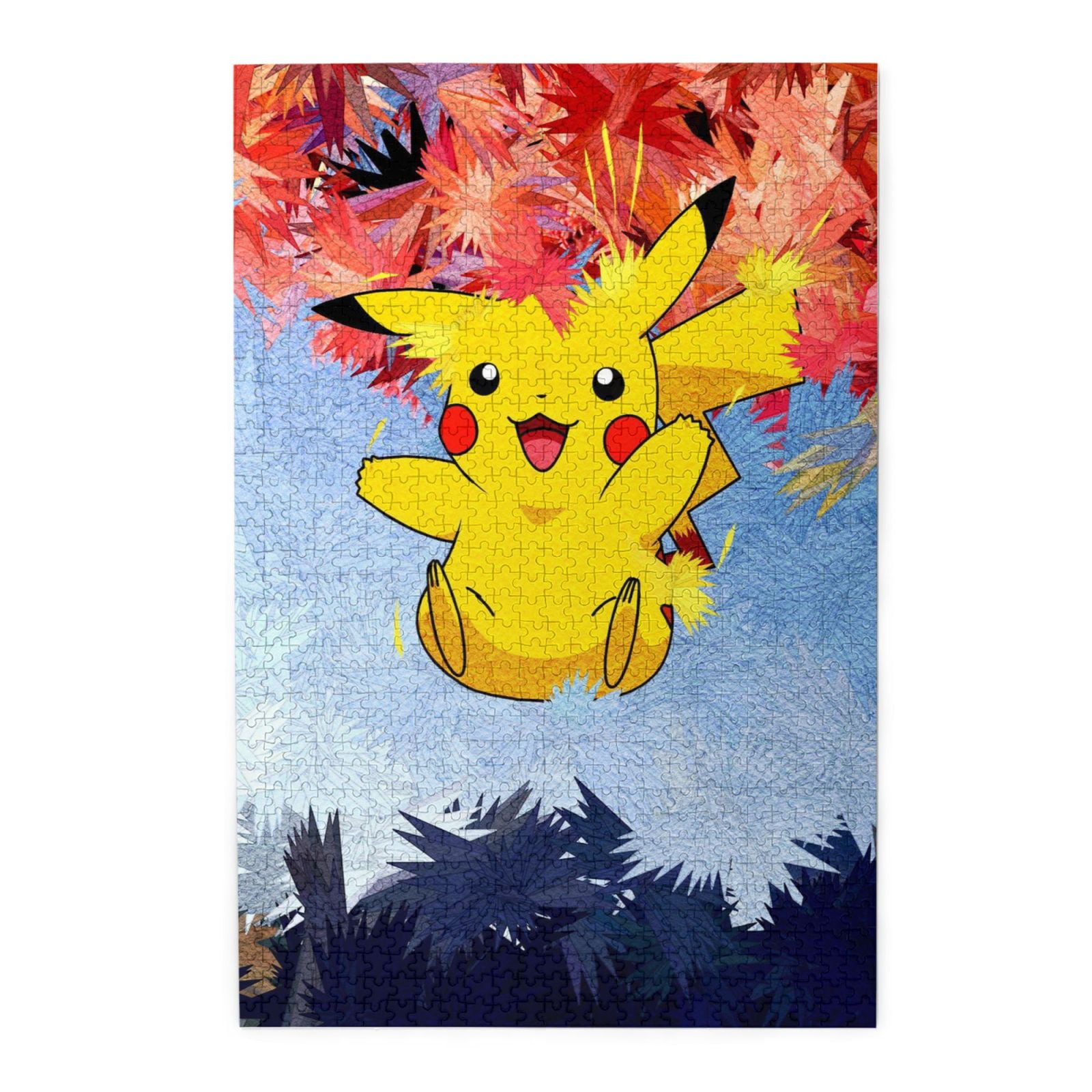 Pikachu Cartoon 200 Pieces Wooden Puzzle Jigsaw Puzzles Large Pieces ...