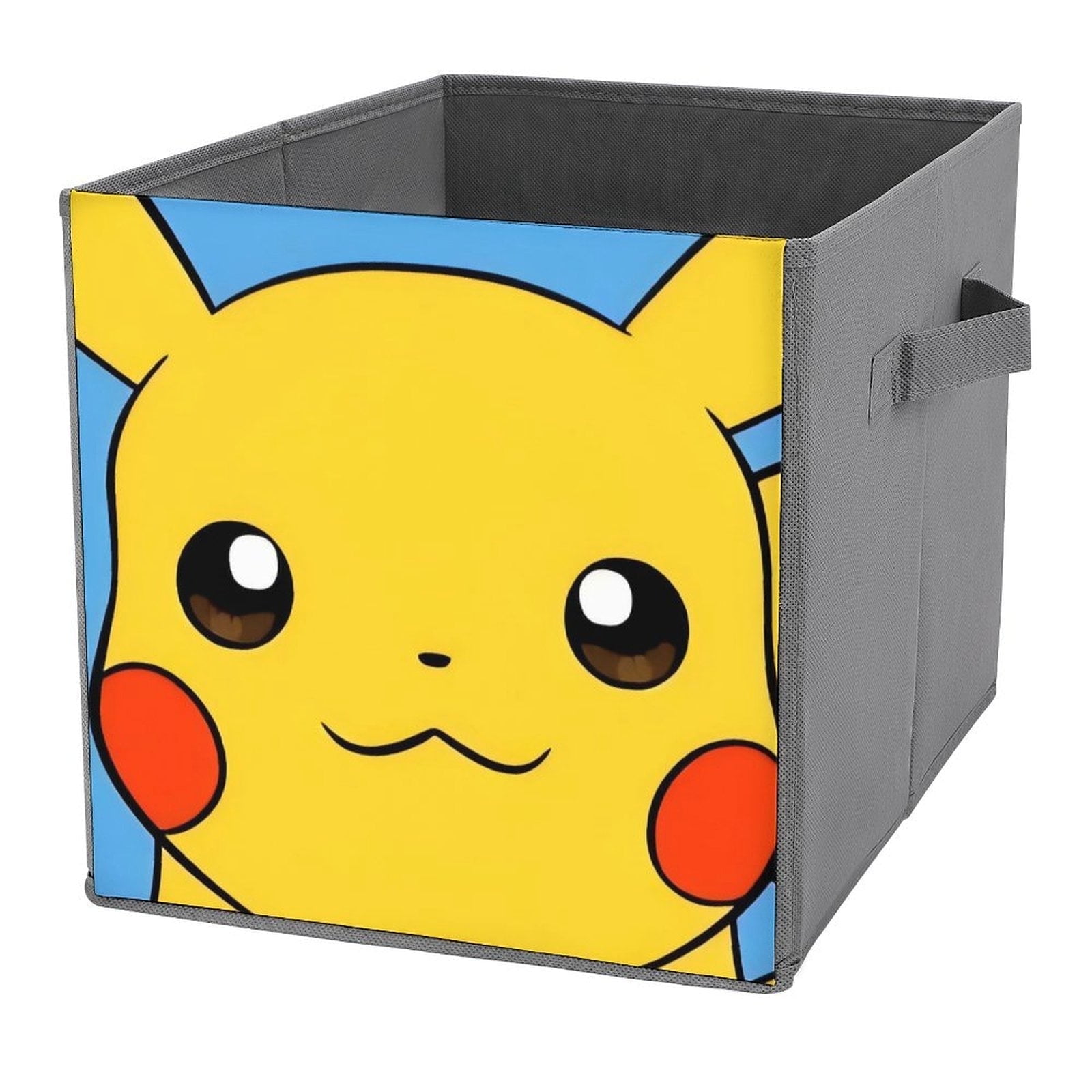 Pikachu toy storage box suitable for children's toys folding storage ...
