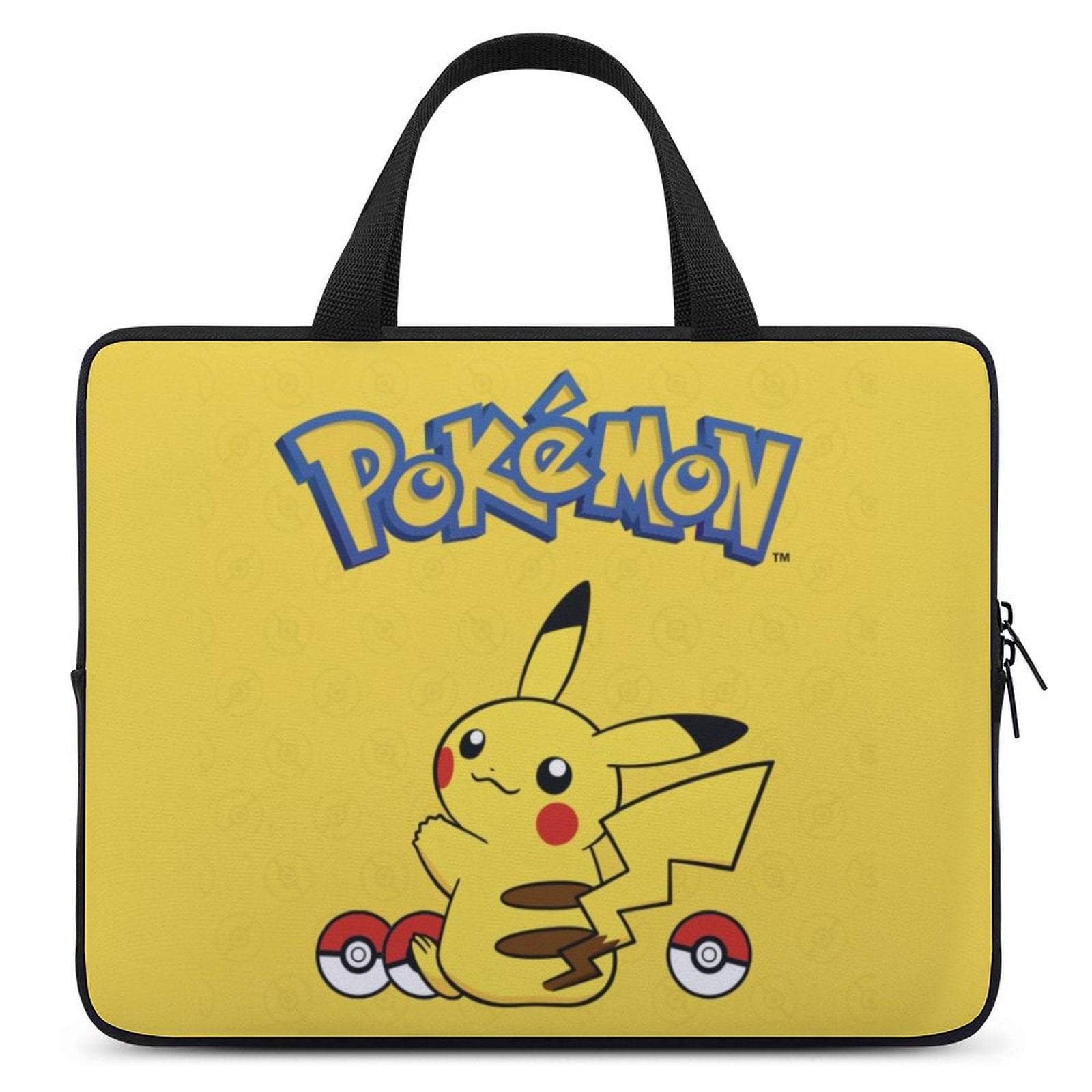Pikachu-Character Game Laptop Bag for Women Men 13 Inch,Laptop Tote ...