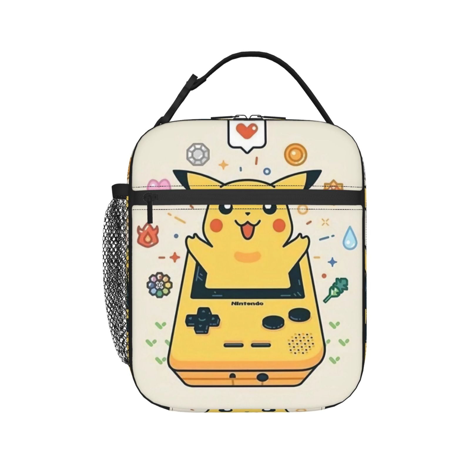 Pikachu-Character Game Lunch Box,Lunch Box for Men,Lunch Box for Women ...