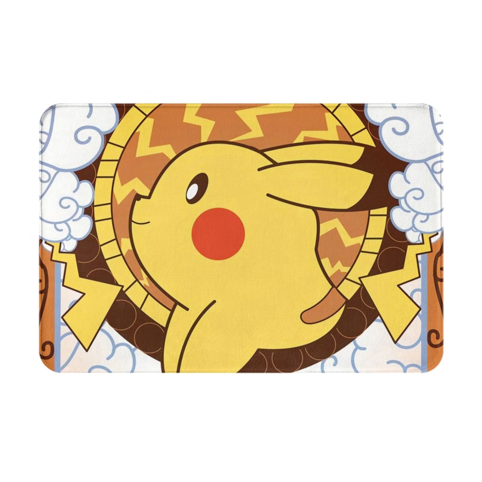 Pikachu-Charizard Pokeball Bathroom Rugs Mat 24x16,Extra Soft and ...