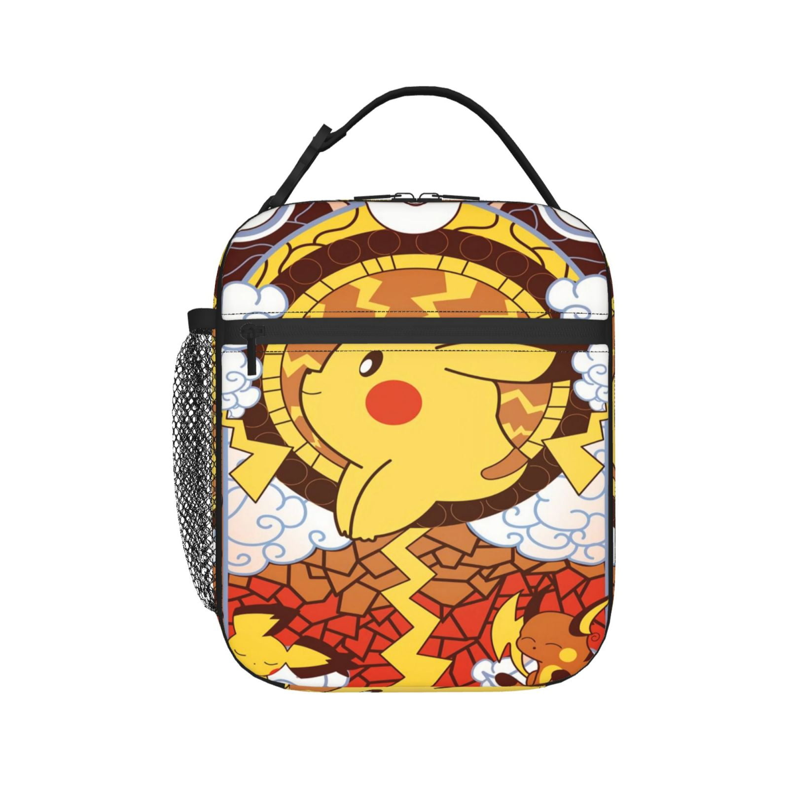 Pikachu-Charizard Pokeball Lunch Box for Men,Reusable Insulated Lunch ...