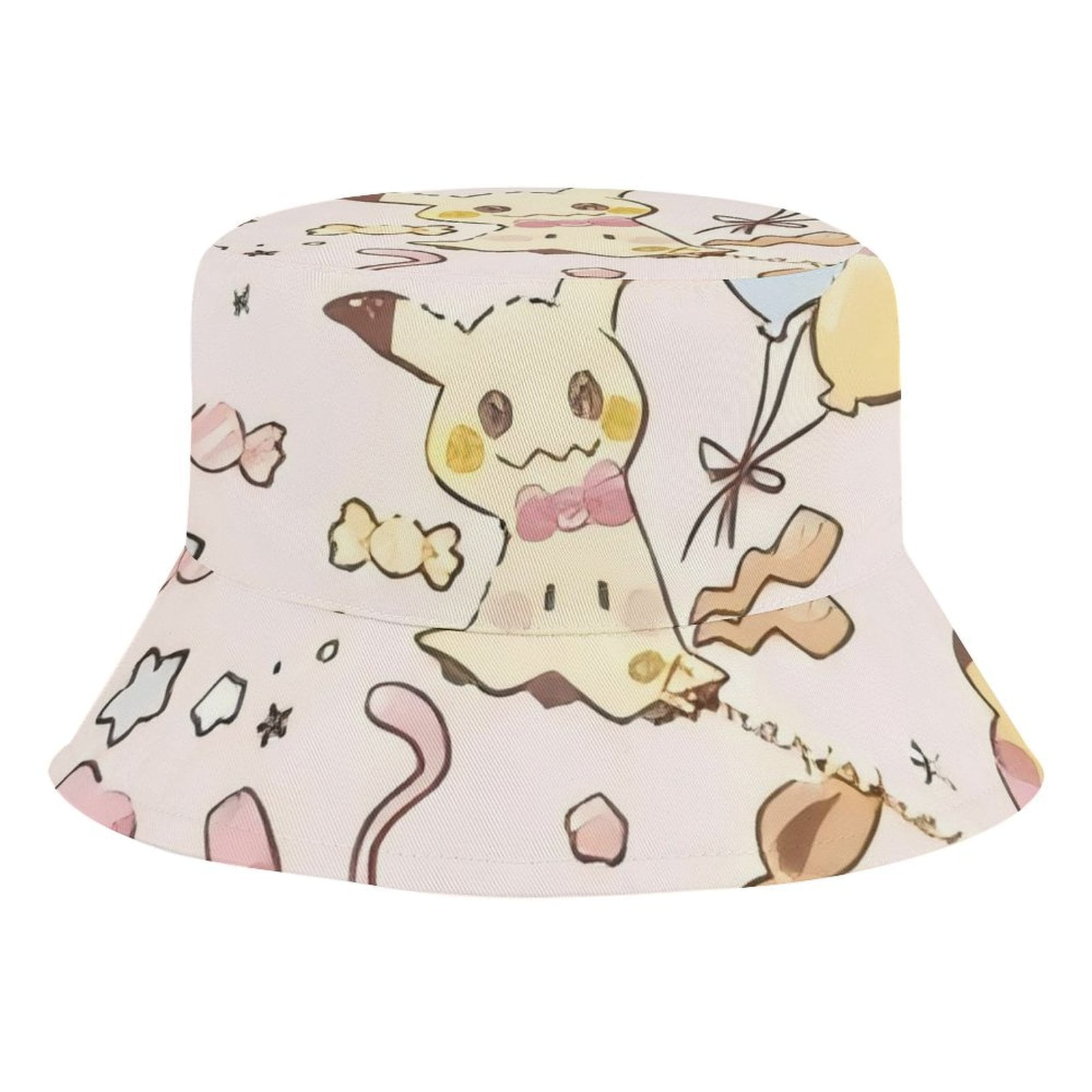 Pikachu Children's beach bucket hat suitable for boys and girls 50cm ...