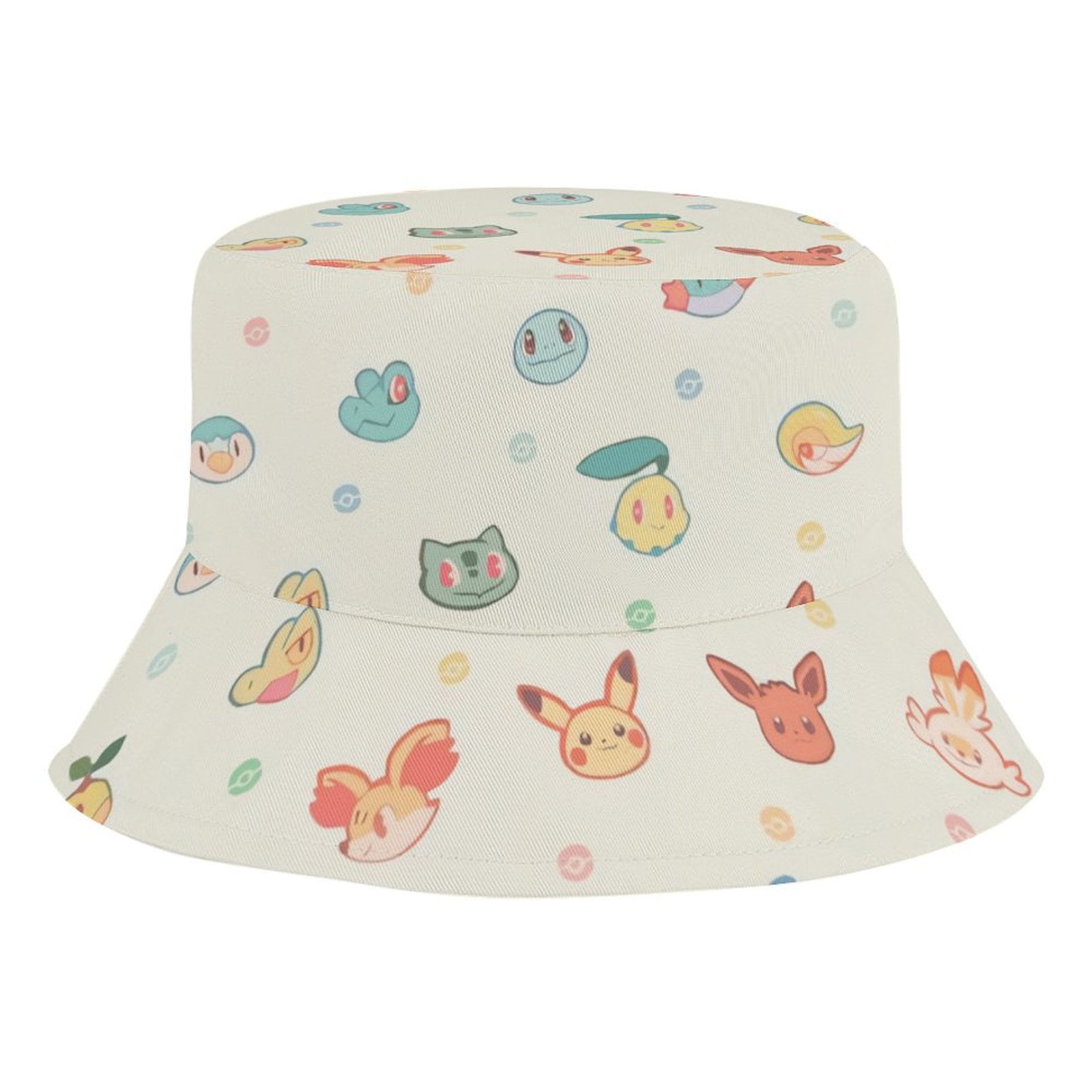 Pikachu Children's beach bucket hat suitable for boys and girls 50cm ...