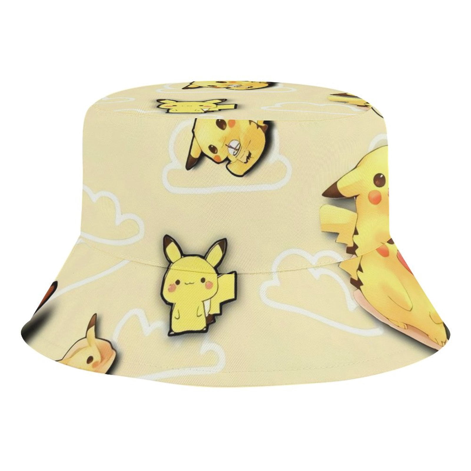 Pikachu Children's beach bucket hat suitable for boys and girls 50cm ...