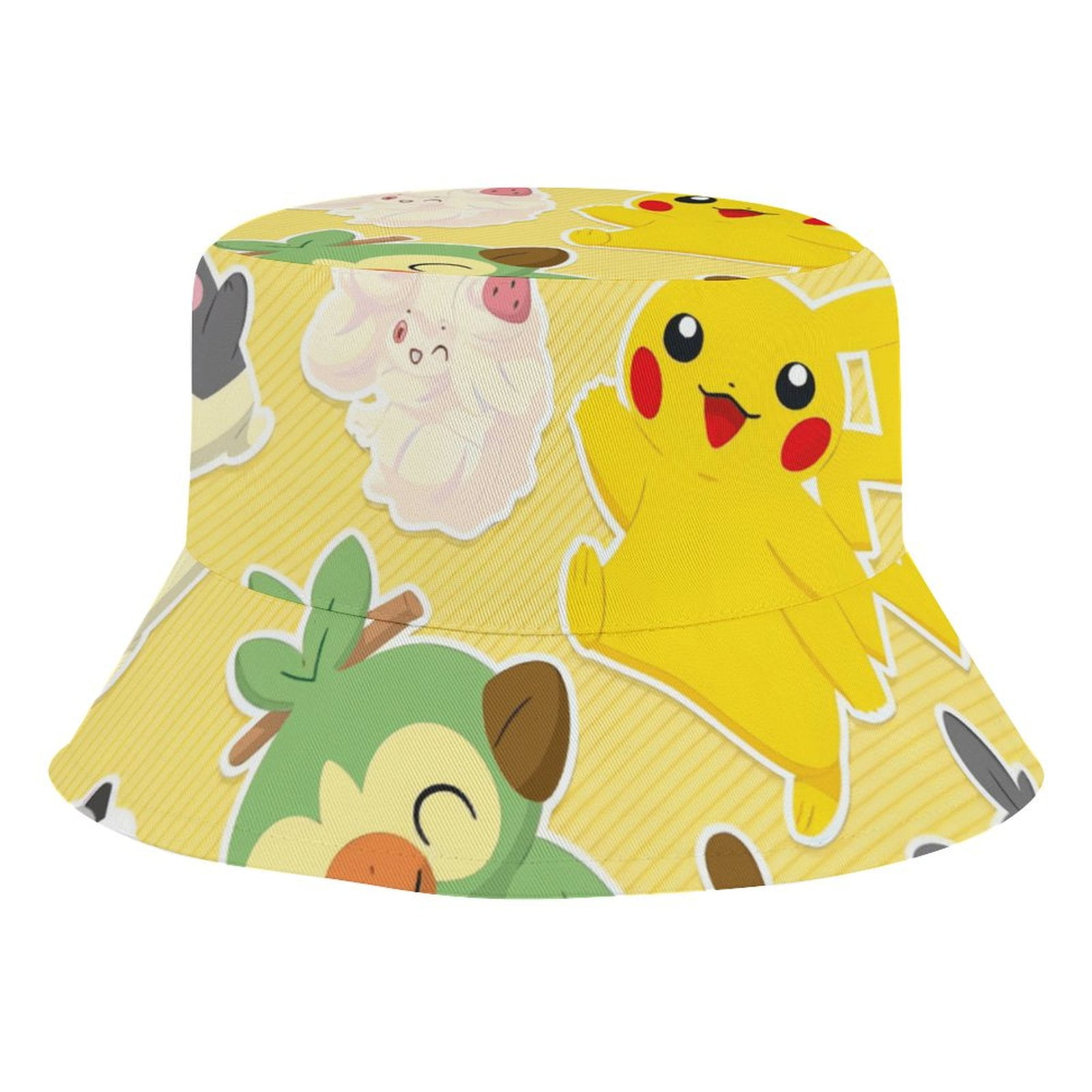 Pikachu Children's beach bucket hat suitable for boys and girls 50cm ...