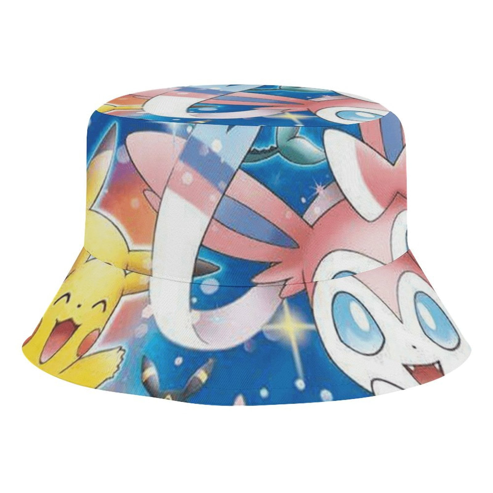 Pikachu Children's beach bucket hat suitable for boys and girls 52cm ...