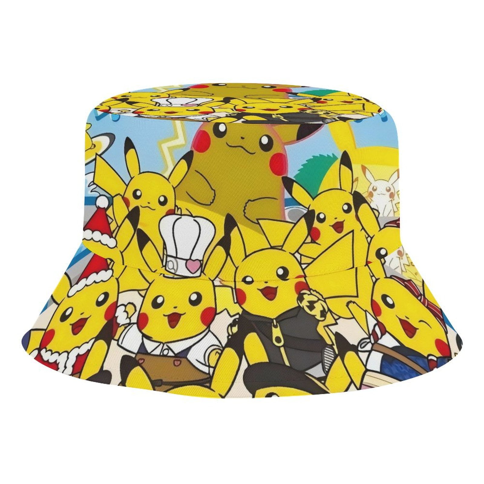 Pikachu Children's beach bucket hat suitable for boys and girls 54cm ...