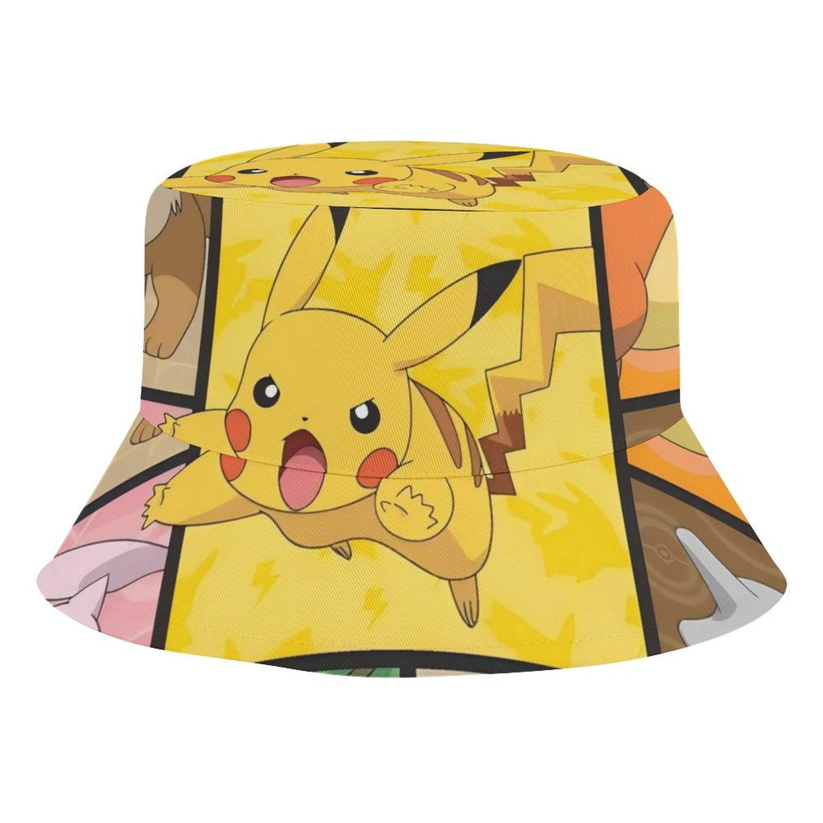 Pikachu Children's beach bucket hat suitable for boys and girls 54cm ...