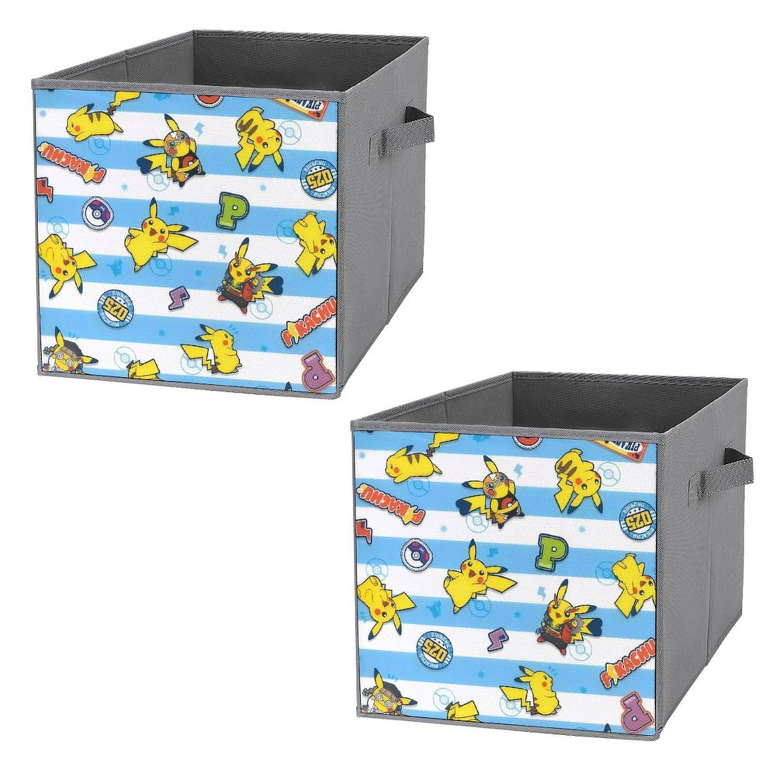 Pikachu Children's folding storage box 2PCS - Walmart.com