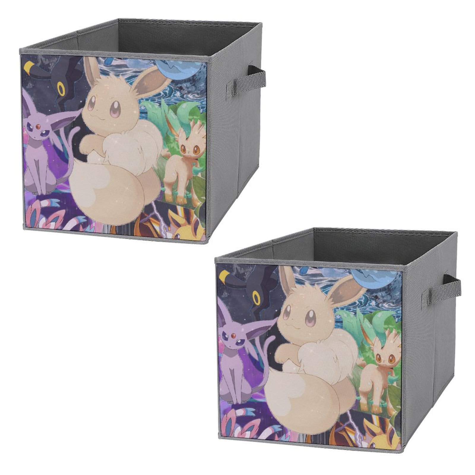 Pikachu Children's folding storage box 2PCS - Walmart.com