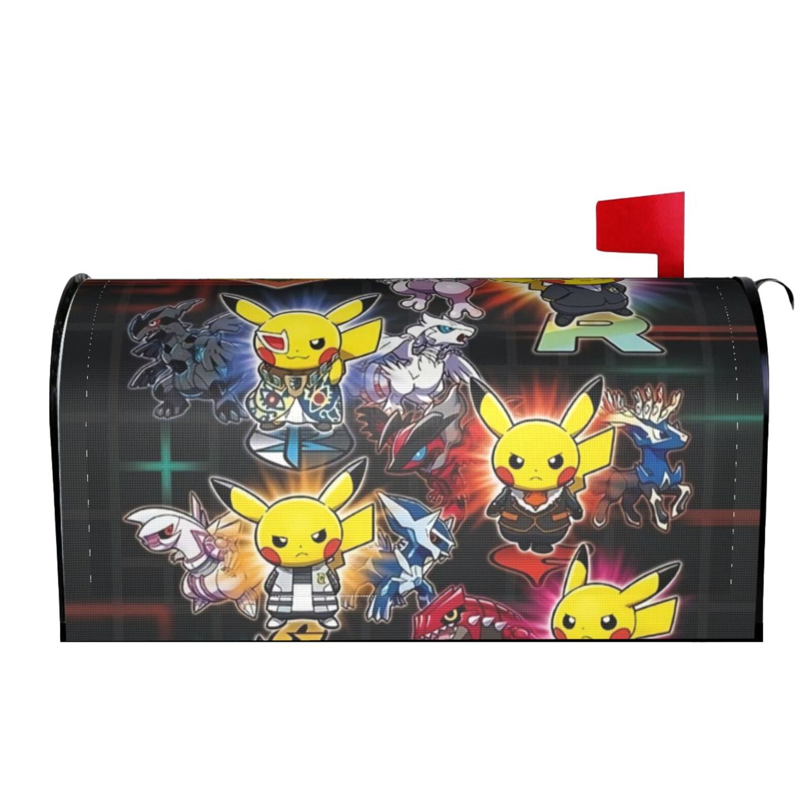 Pikachu Cosplaying As The Bosses Cartoon Character Mailbox Cover ...