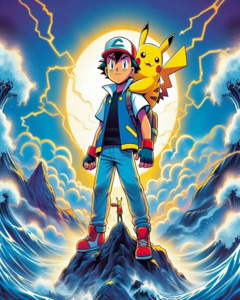 Pikachu DIY 5D Diamond Painting Kits for Adults Diamond Art Anime ...