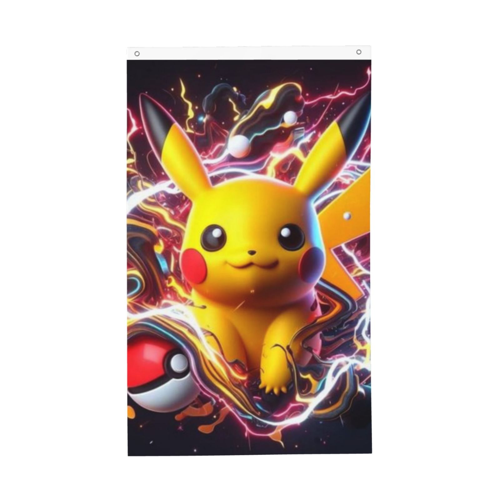 Pikachu Flag, 3x5FT Garden Flags, Spring Seasonal Flag for Outdoor ...