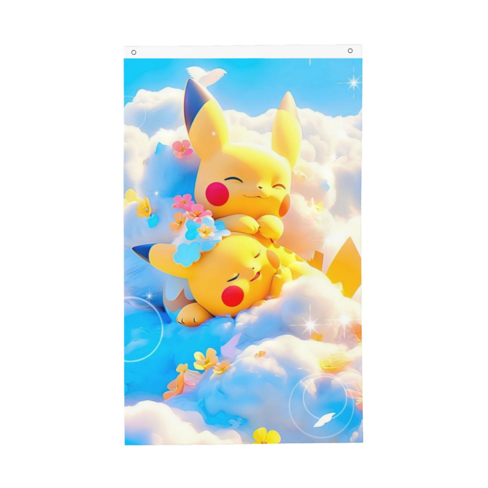 Pikachu Flag, 3x5FT Garden Flags, Spring Seasonal Flag for Outdoor ...