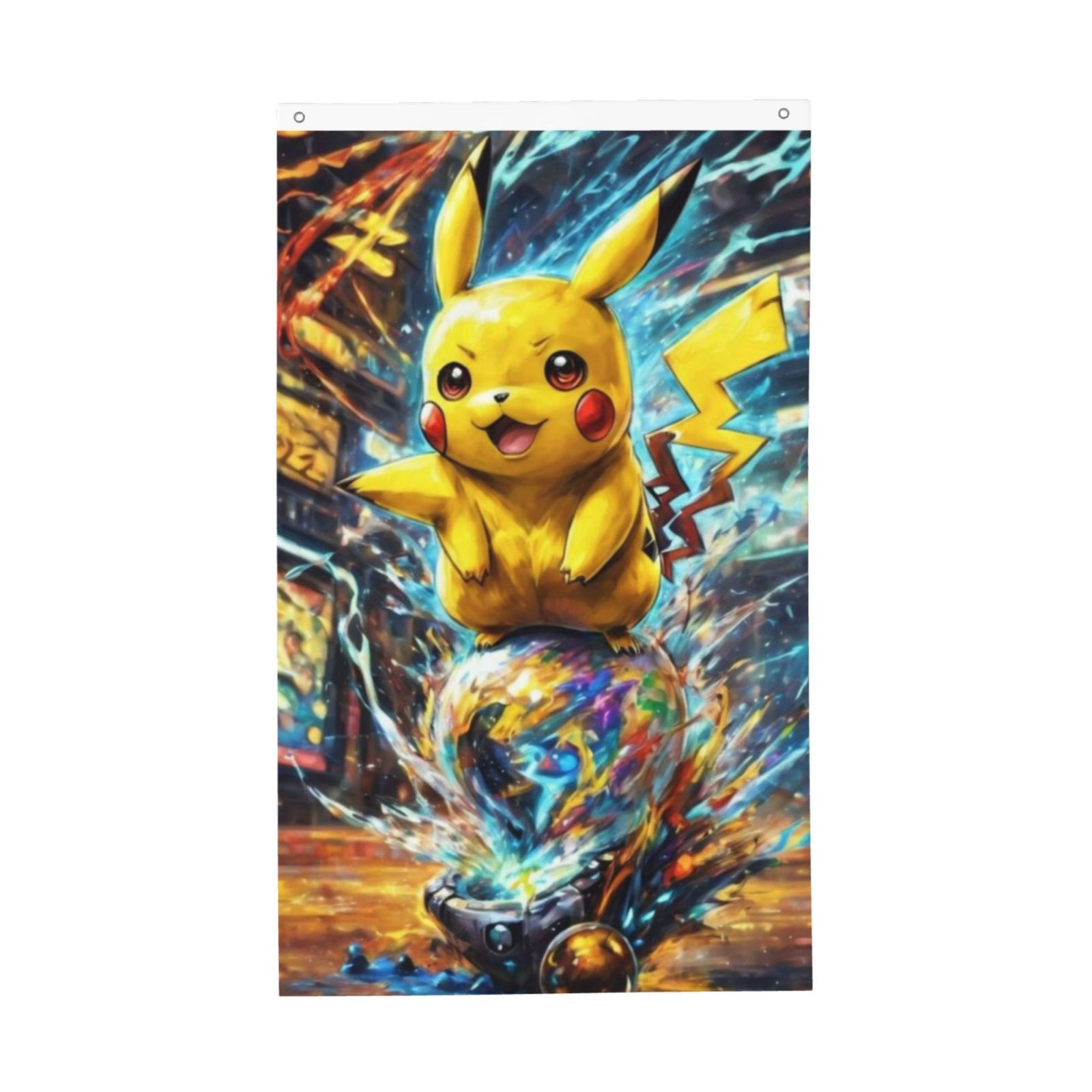 Pikachu Flag, 3x5FT Garden Flags, Spring Seasonal Flag for Outdoor ...