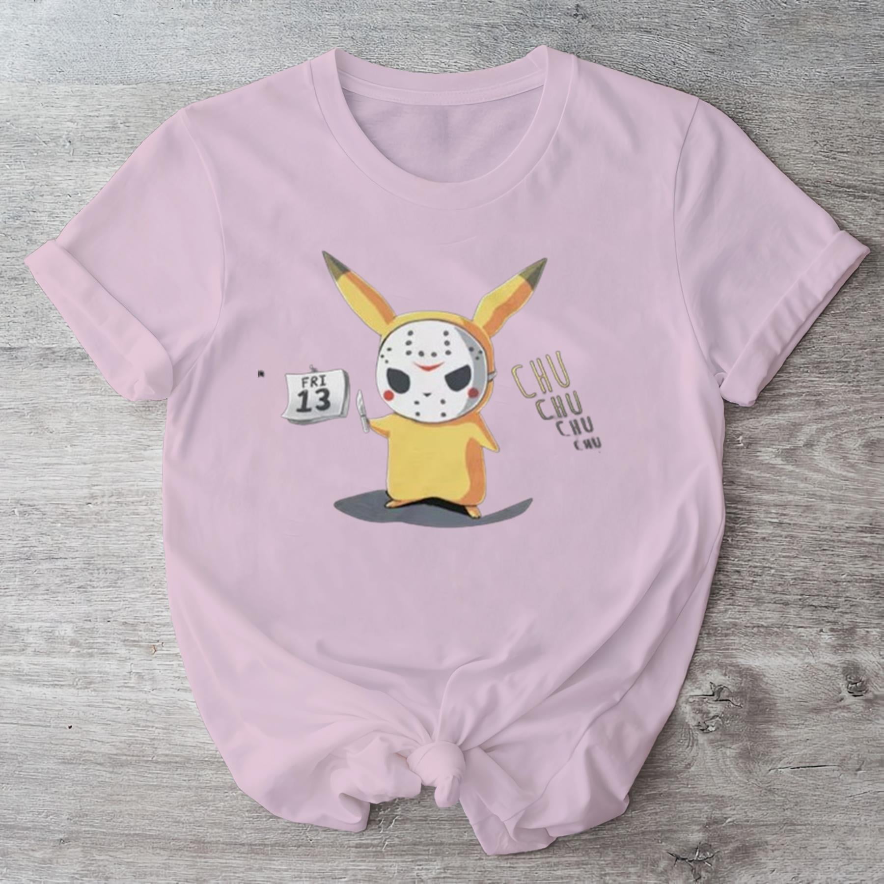Pikachu Friday The 13th Parody T-shirt - Walmart.com