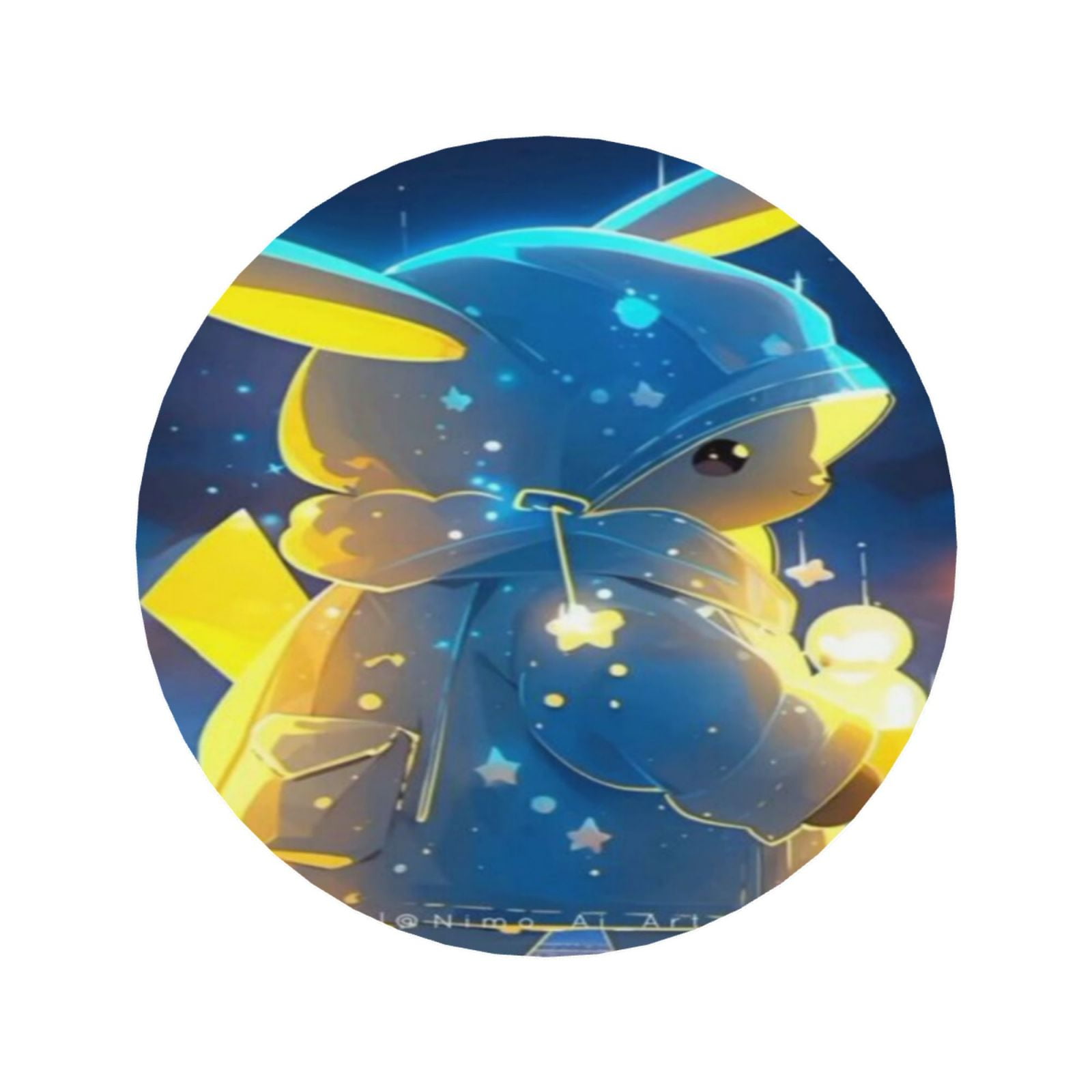 Pikachu Fridge Magnets, Acrylic Magnetic Refrigerator Sticker ...
