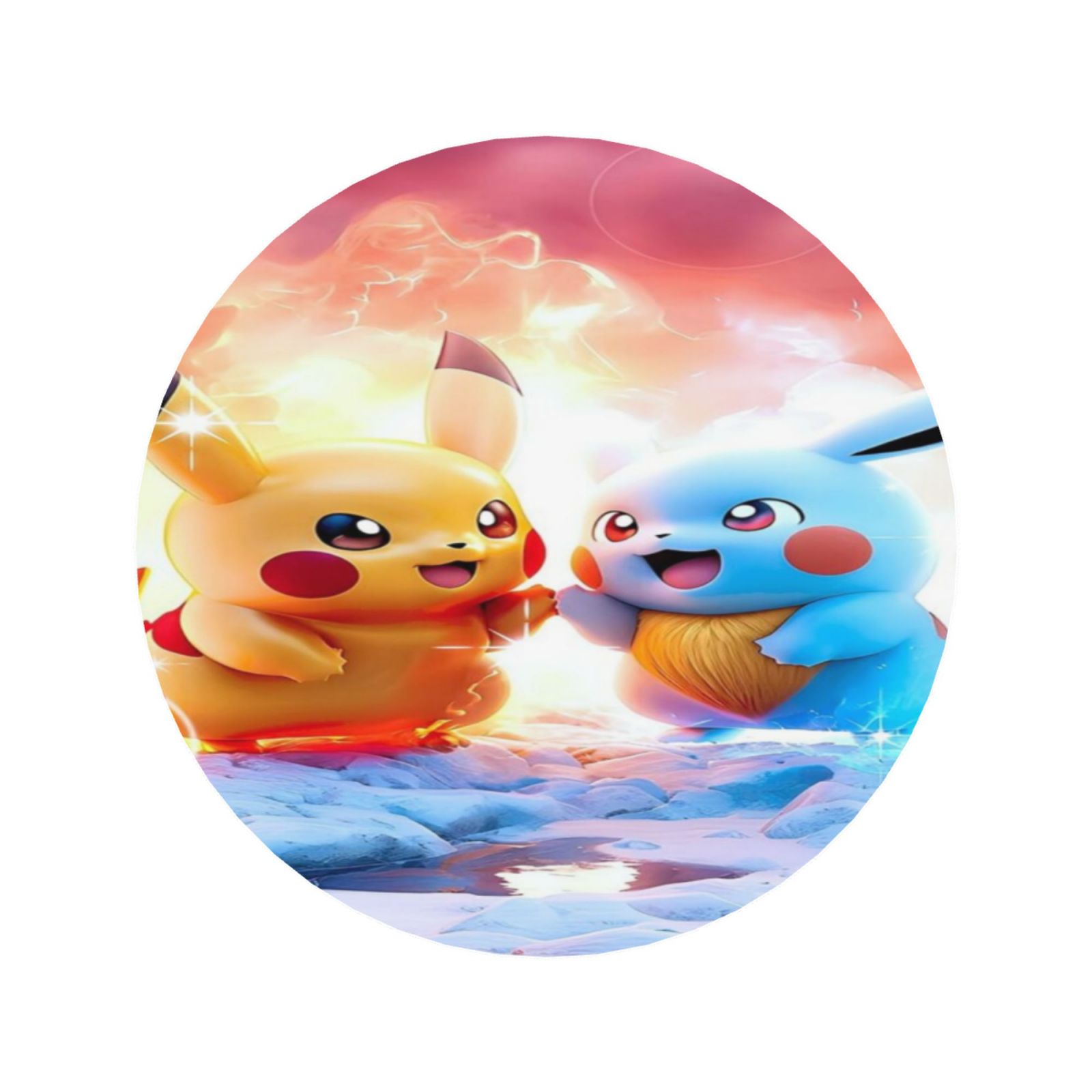 Pikachu Fridge Magnets, Acrylic Magnetic Refrigerator Sticker ...