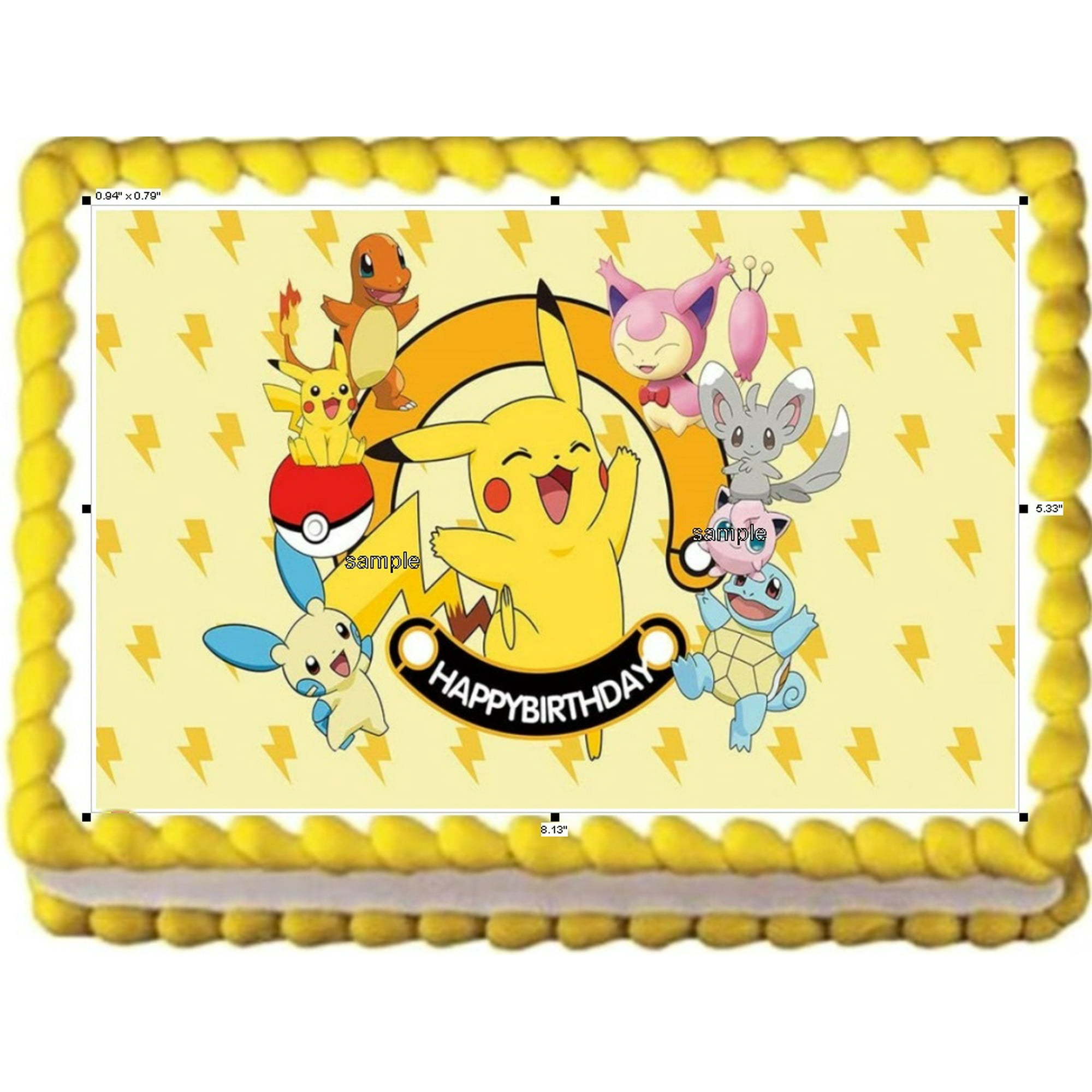 Pikachu Happy Birthday