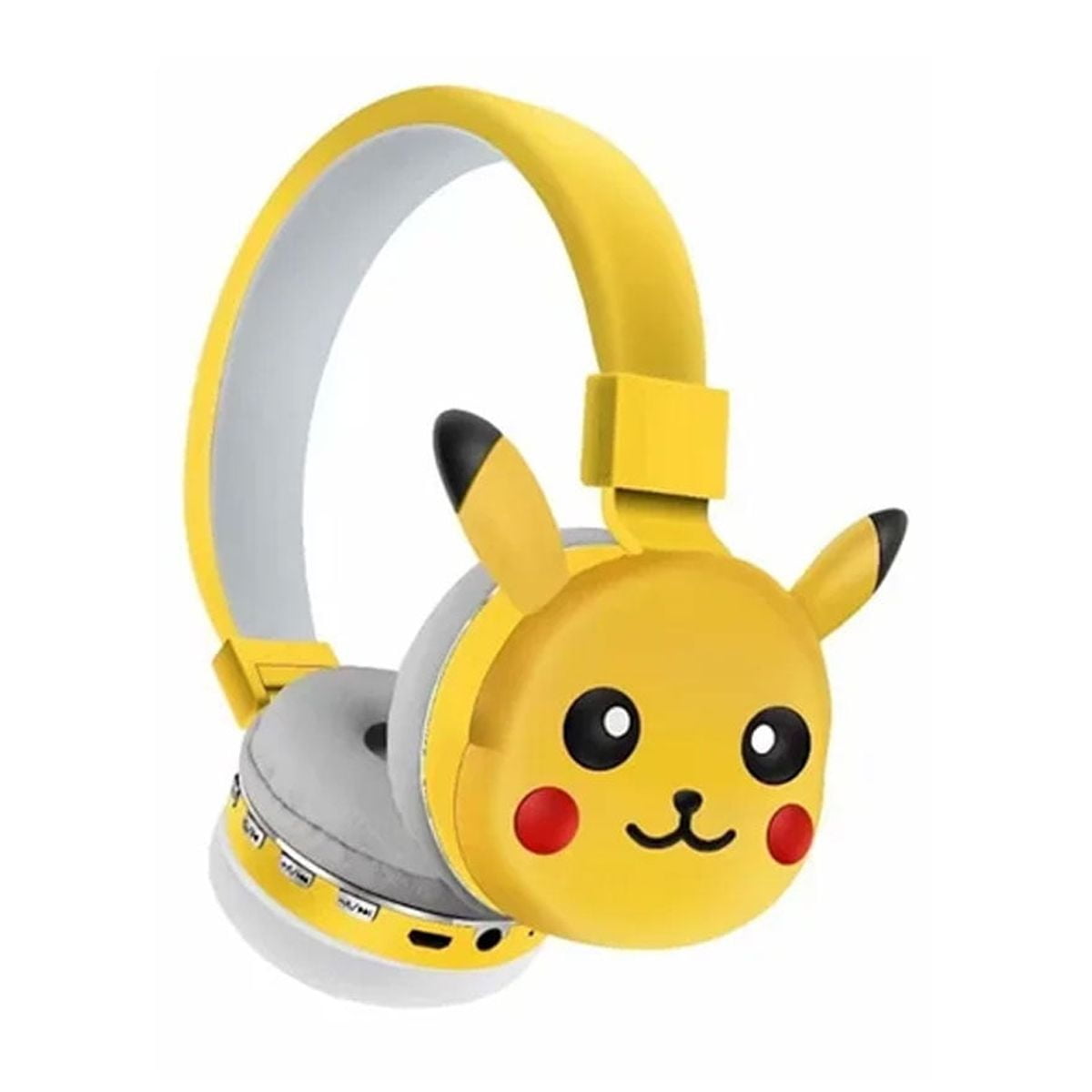 Pikachu Kids Bluetooth Headset, Over-Ear Headphones, Built-in ...