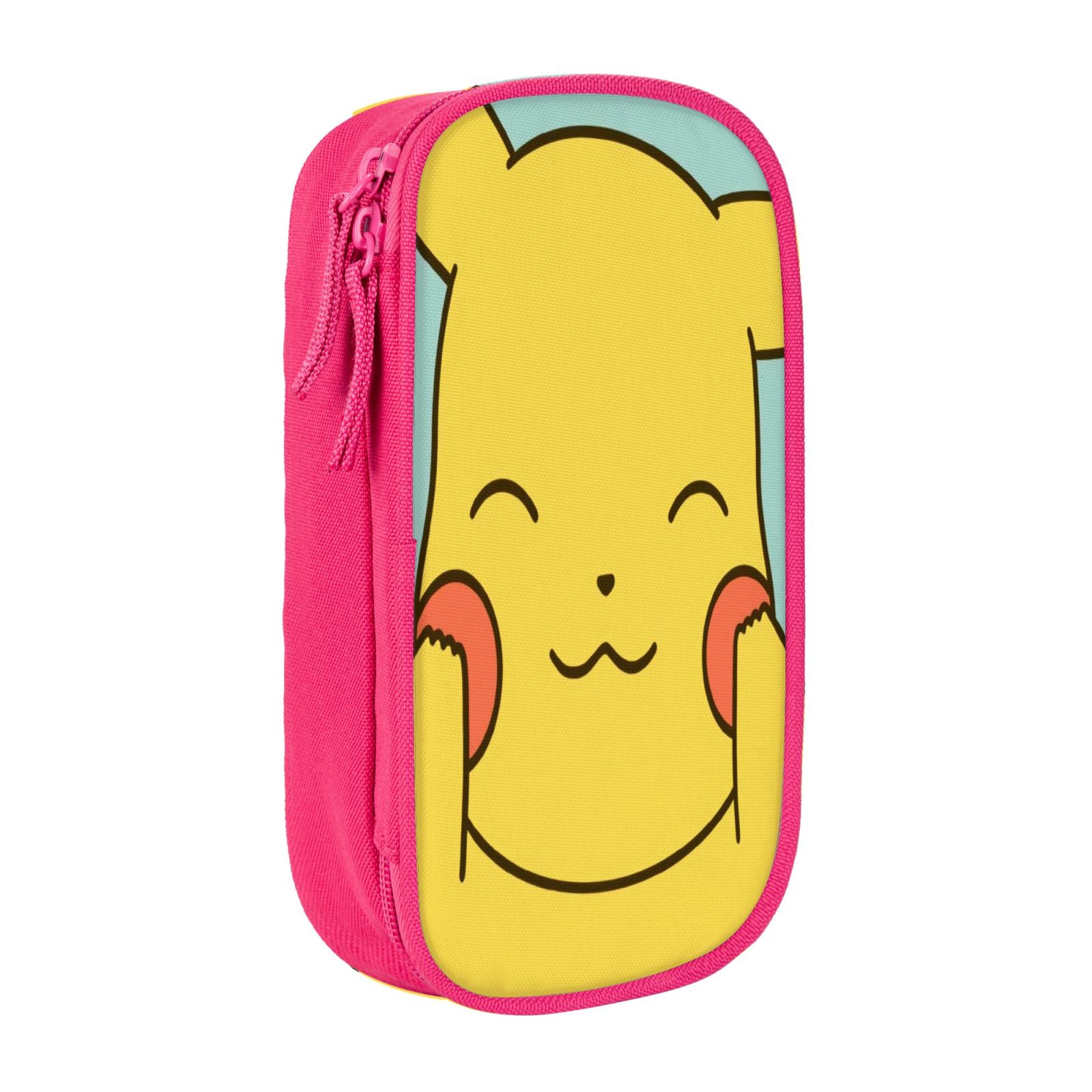 Pikachu Little & Big Graphic Pencil Case,Big Capacity Pencil Pouch ...